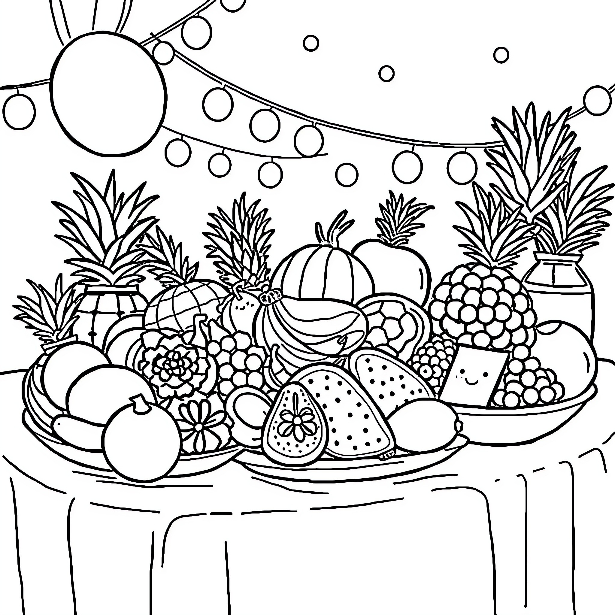 Best Fruit Coloring Pages (Free Printable PDF)