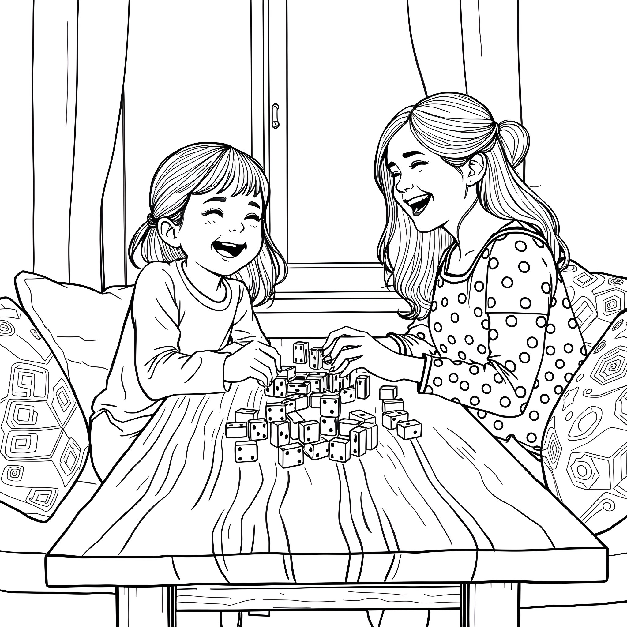 Best Sister Coloring Pages (Free Printable PDF)