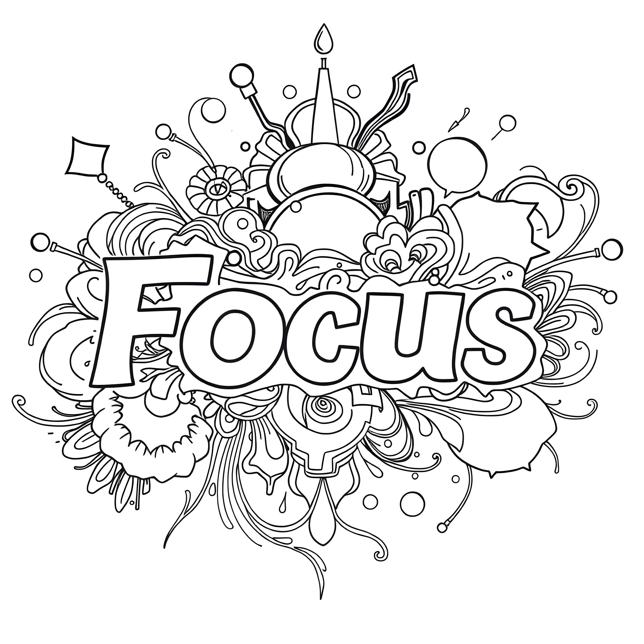 14 Best Focus Coloring Pages (Free Printable PDFs)