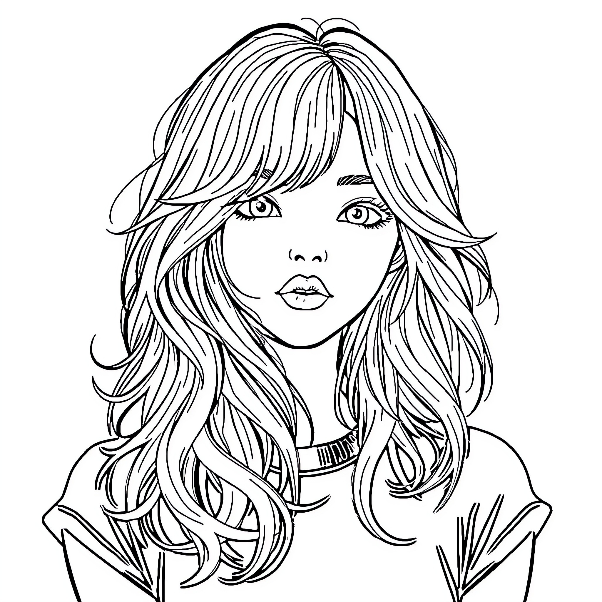 Best K-pop Girl Coloring Pages (Free Printable PDF)