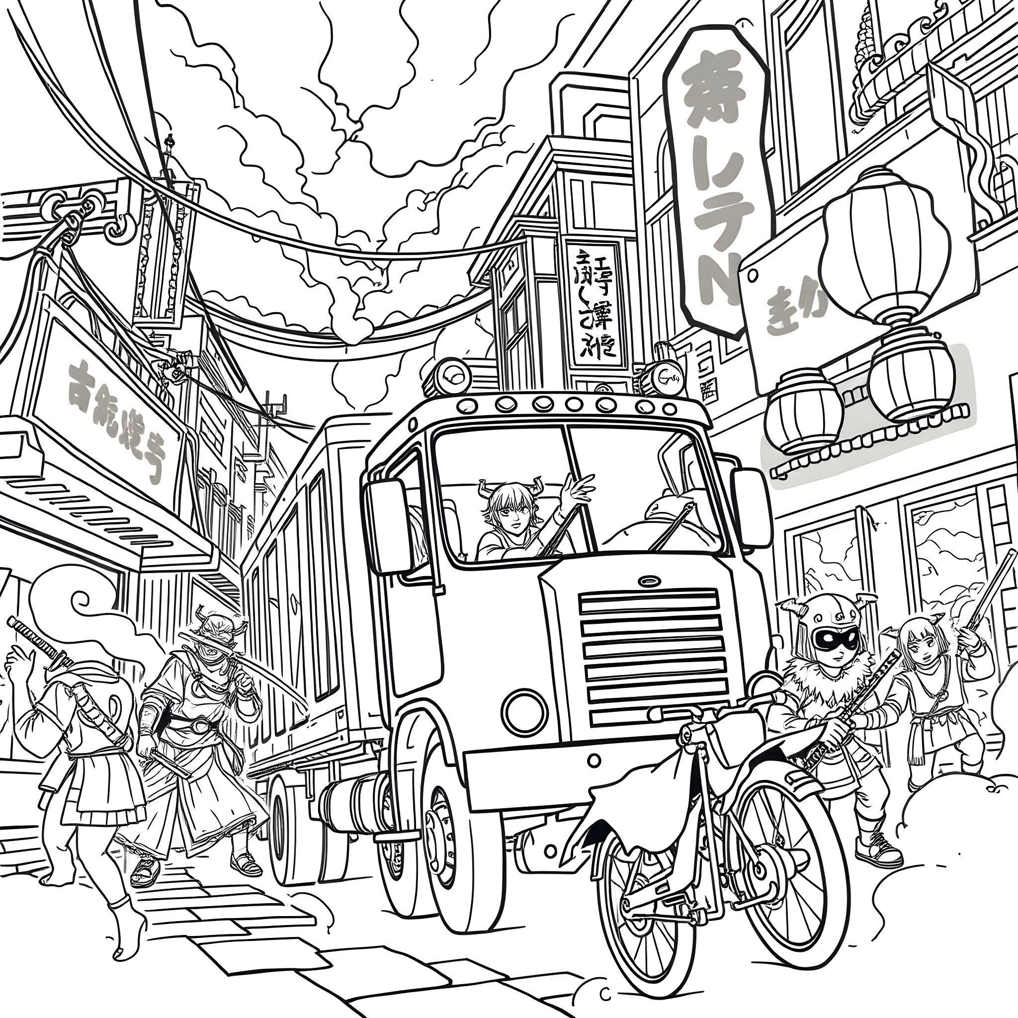 2 Best Phantom Coloring Pages (Free Printable PDFs)