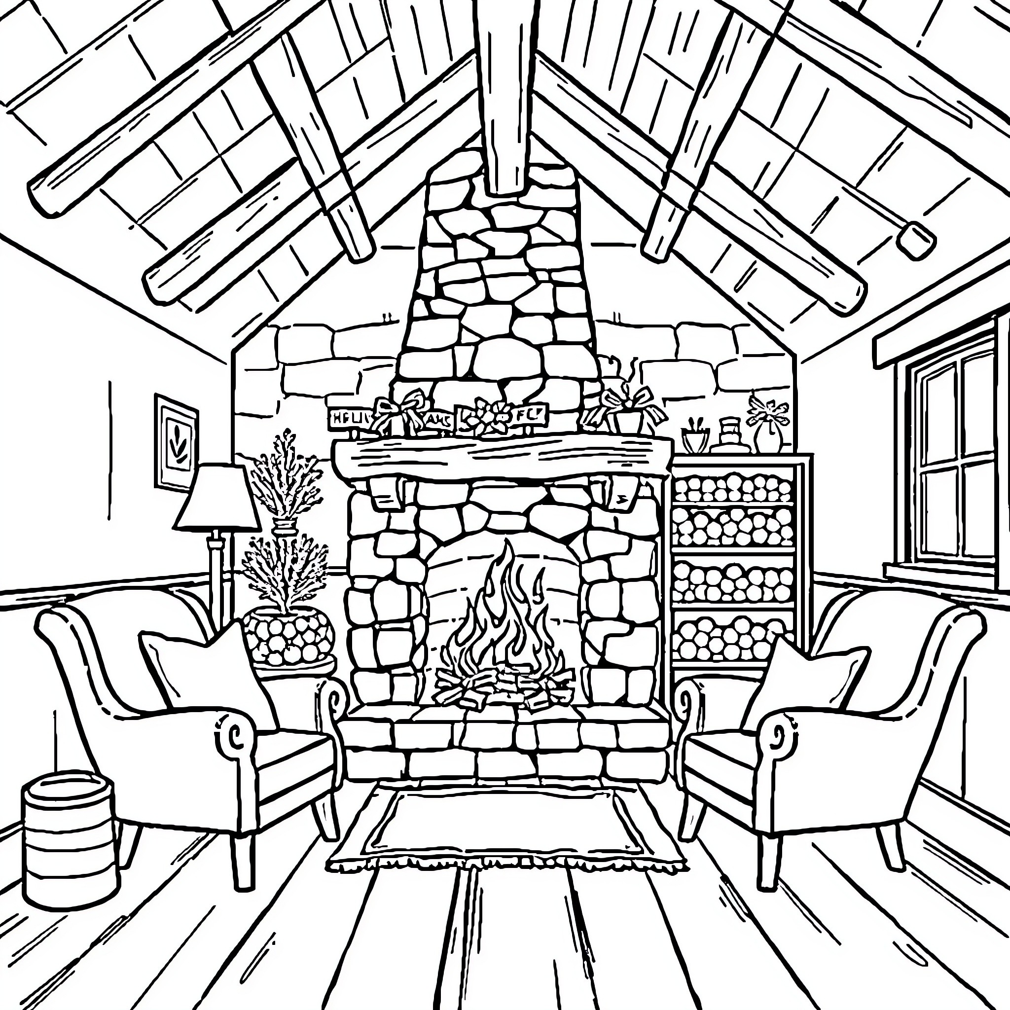 Best Cottage Coloring Pages (Free Printable PDF)