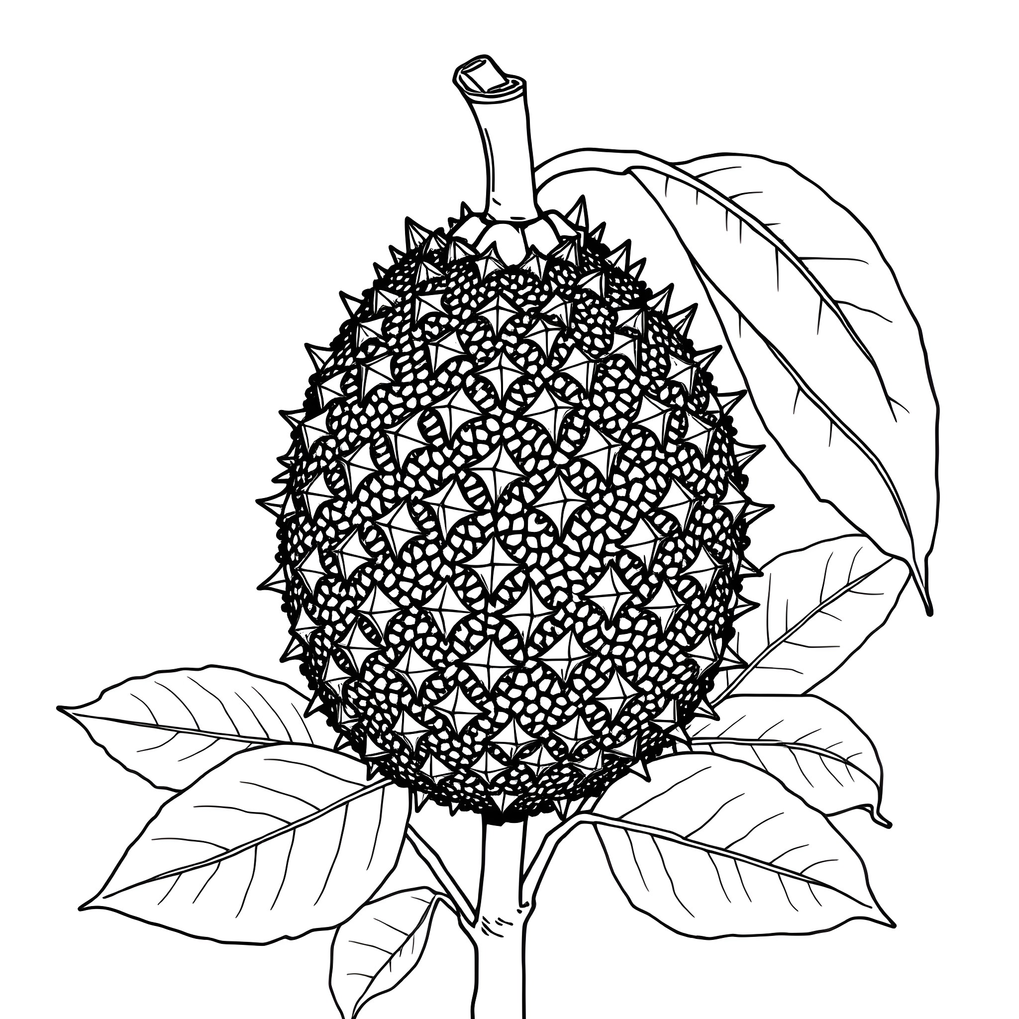 11 Best Jackfruit Coloring Pages (Free Printable PDFs)