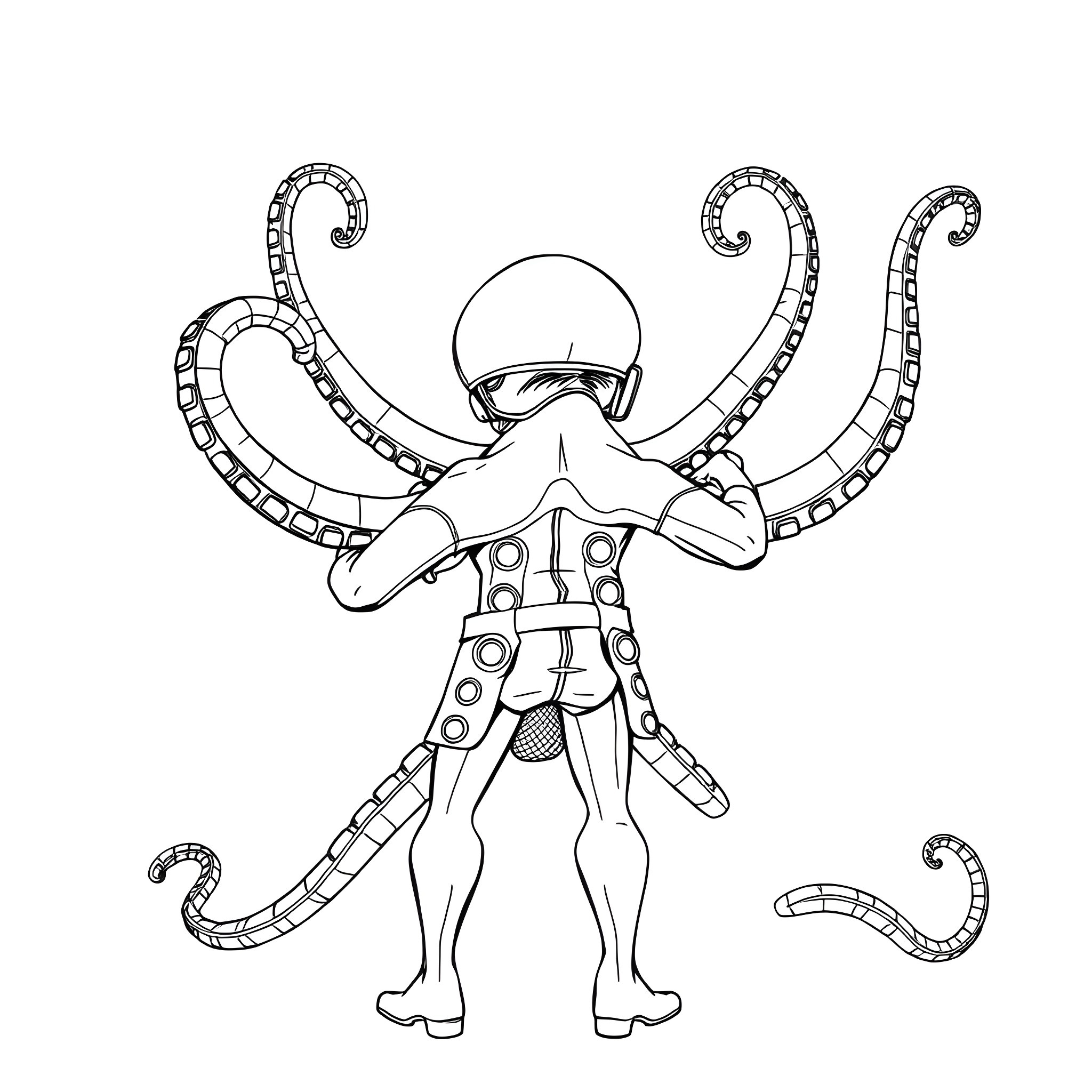 8 Best Doctor Octopus Coloring Pages (Free Printable PDFs)