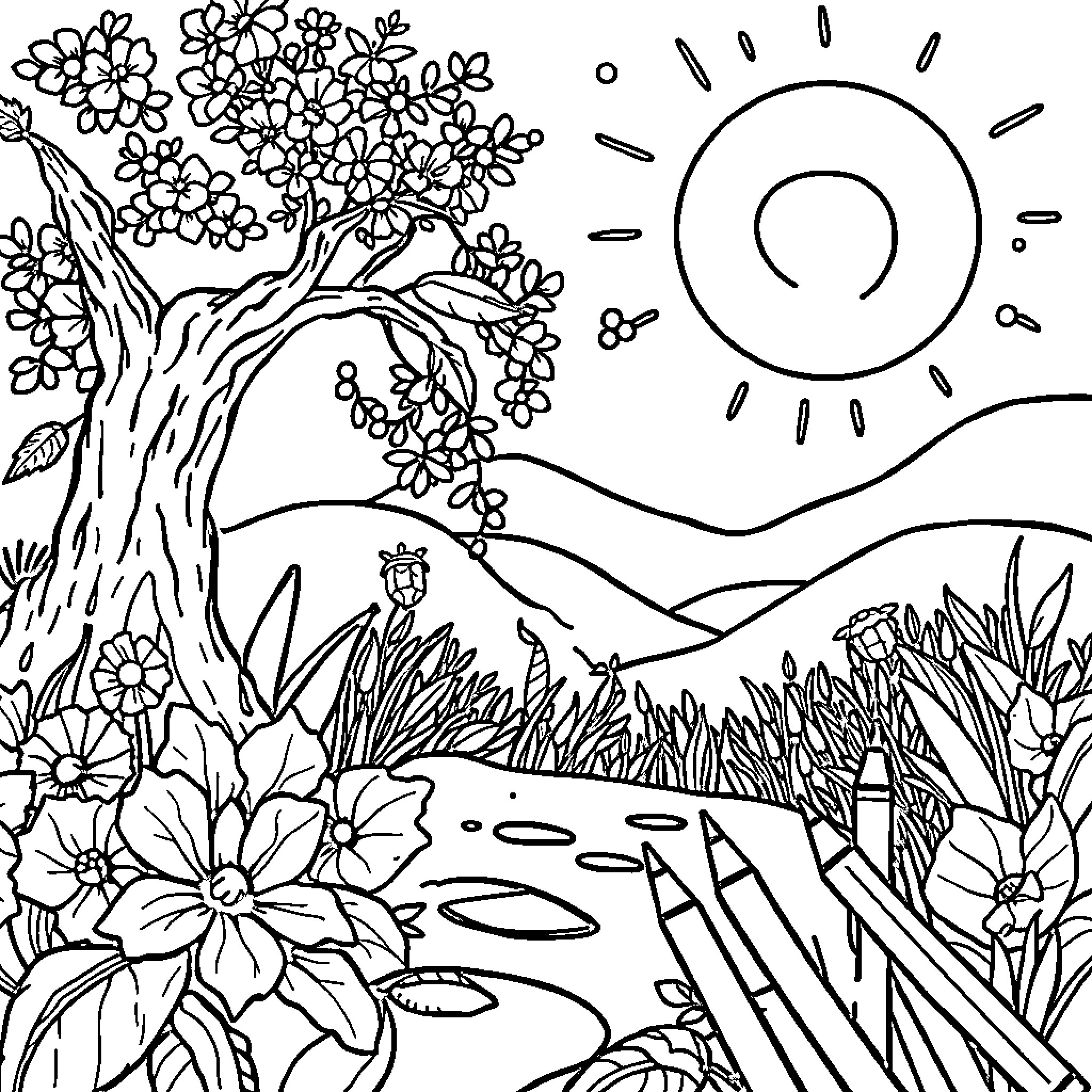 Best Relaxation Coloring Pages (Free Printable PDF)