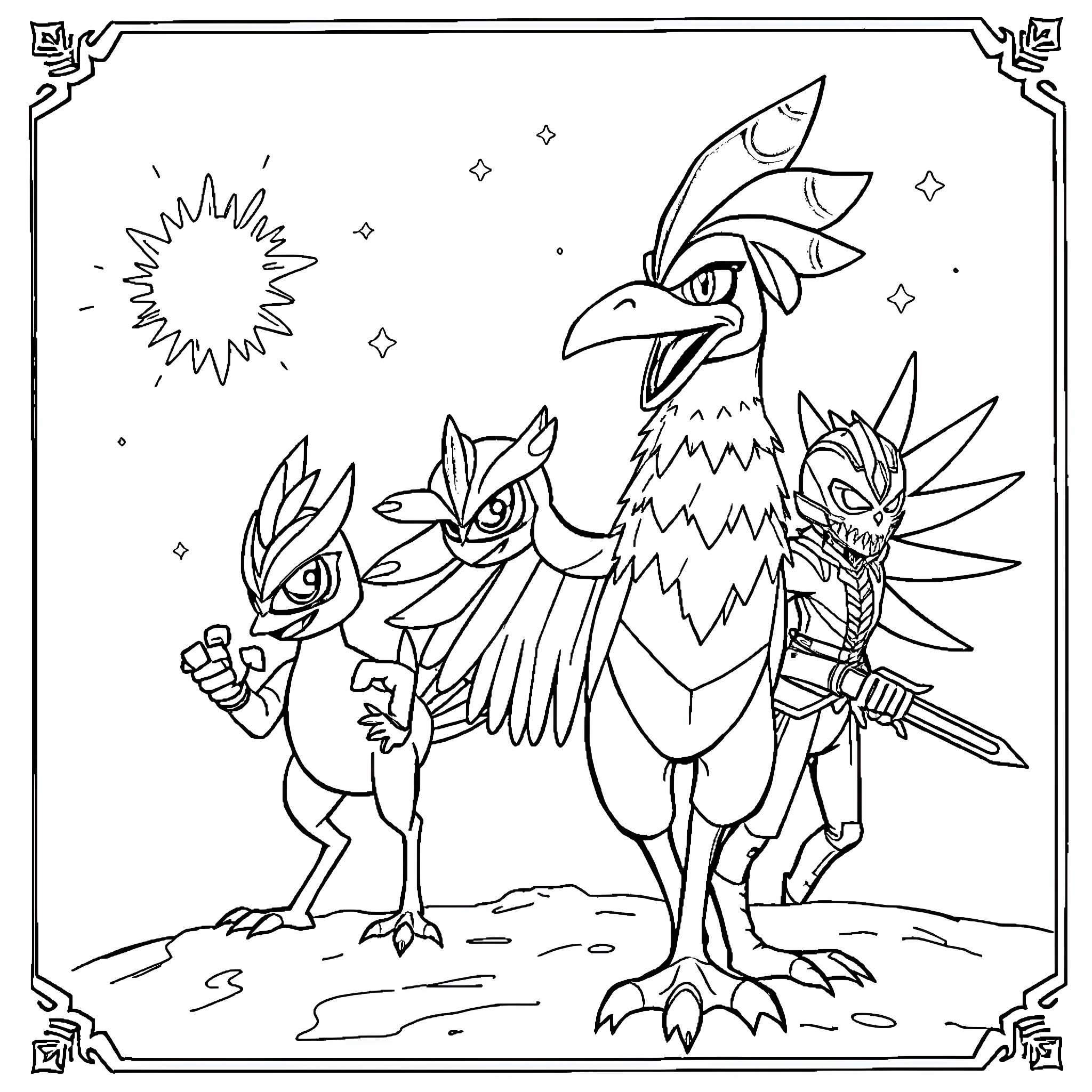 1 Best Skinwalker Coloring Pages (Free Printable PDFs)