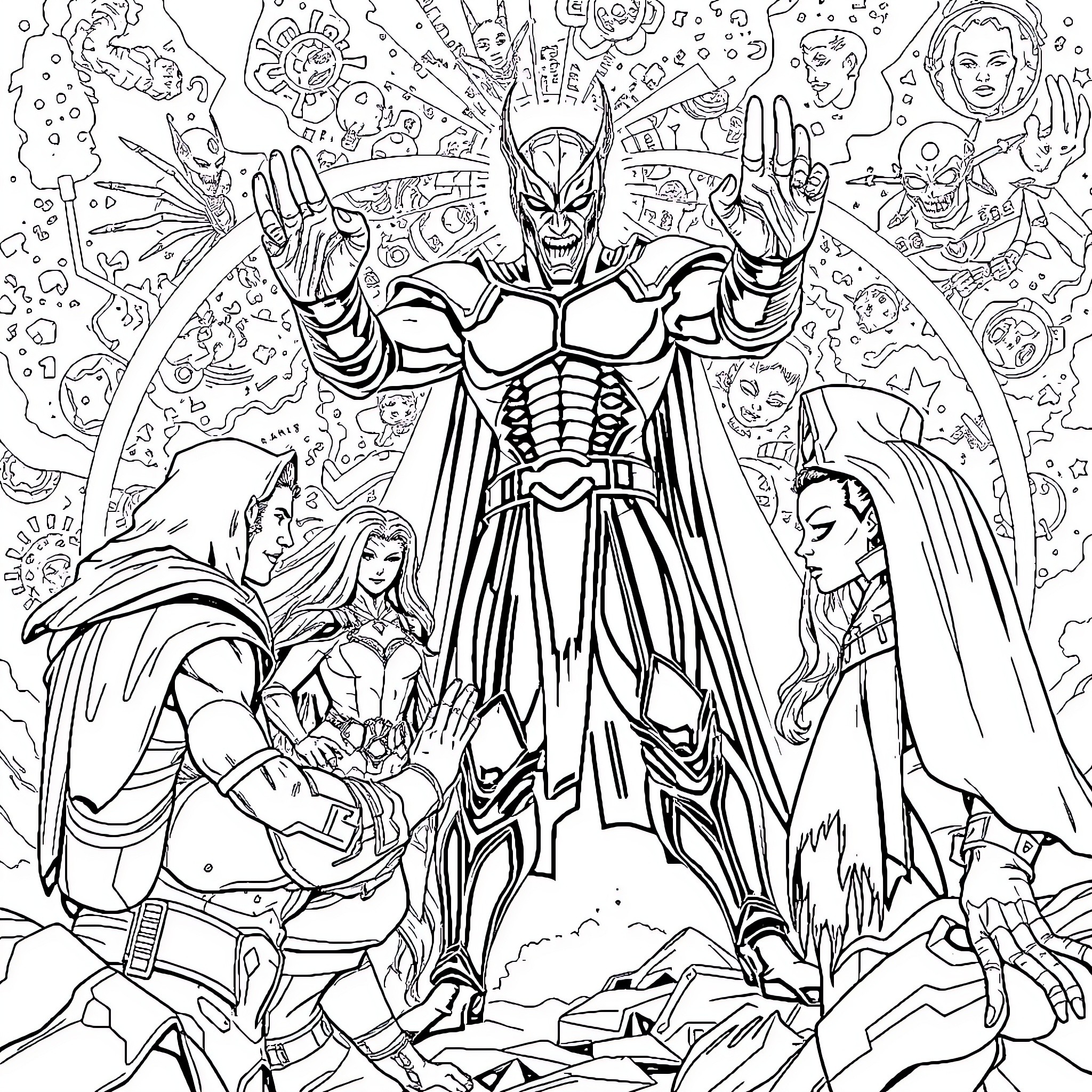 Best Guardian Coloring Pages (Free Printable PDF)