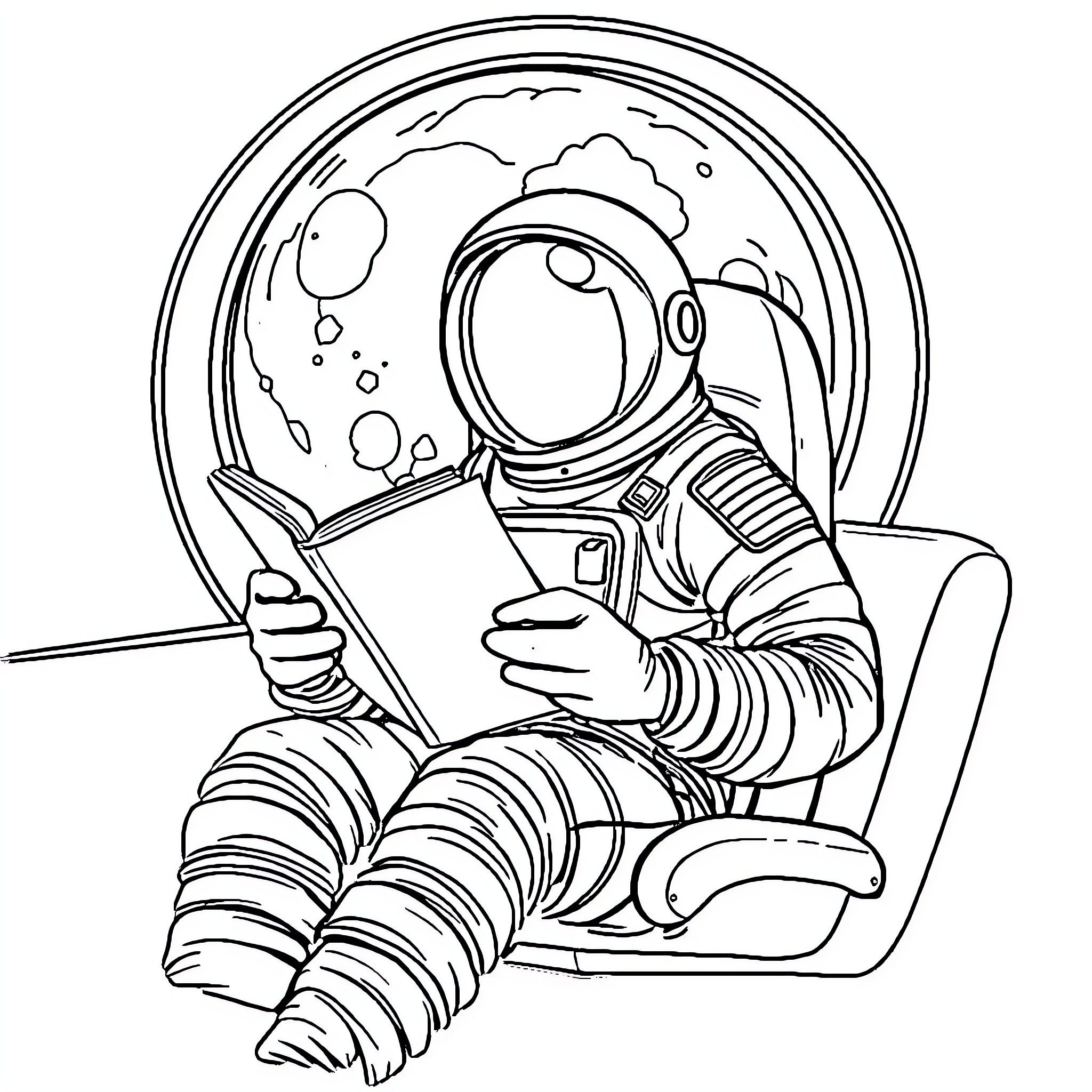 127 Best Astronaut Coloring Pages (Free Printable PDFs)