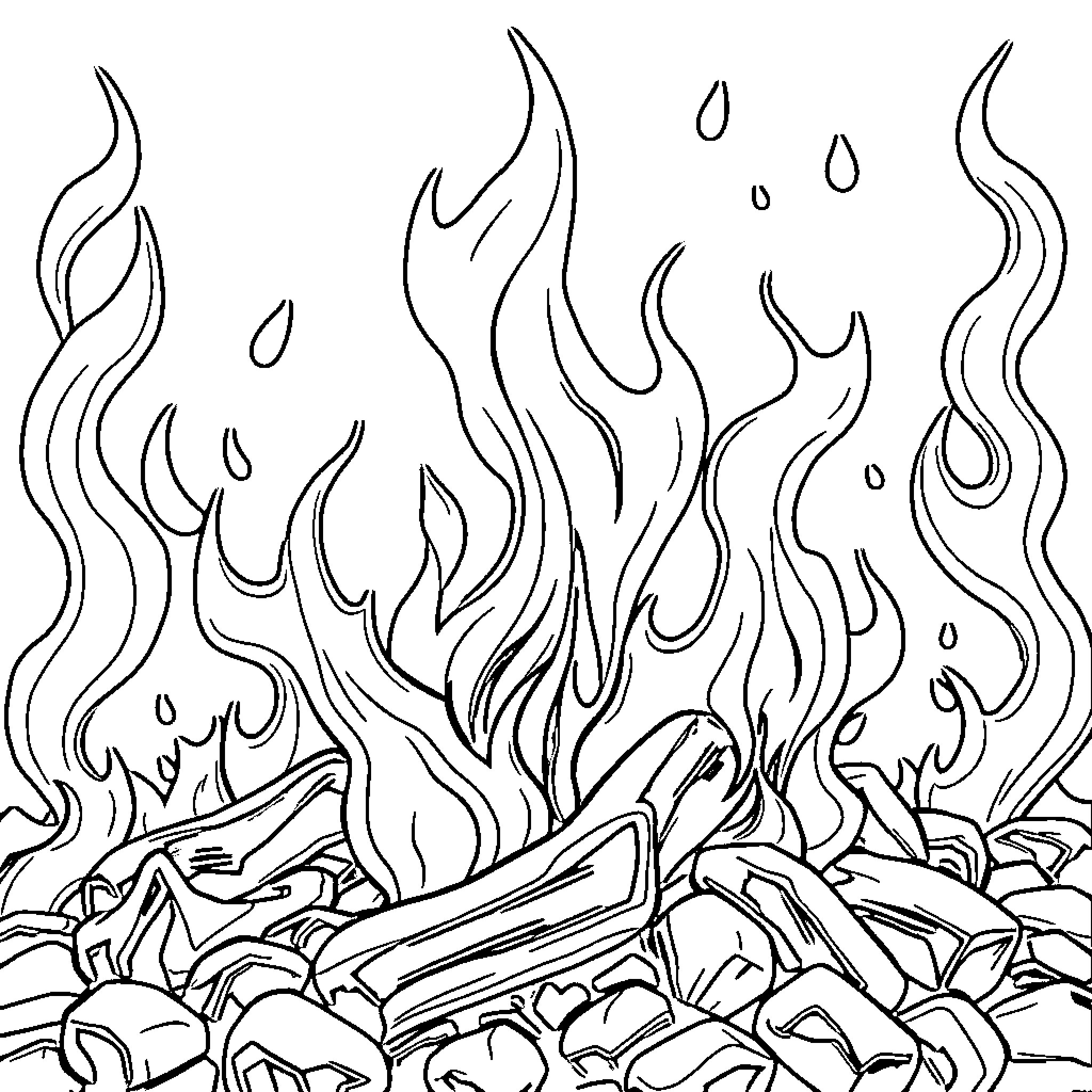 Best Fire Coloring Pages (Free Printable PDF)