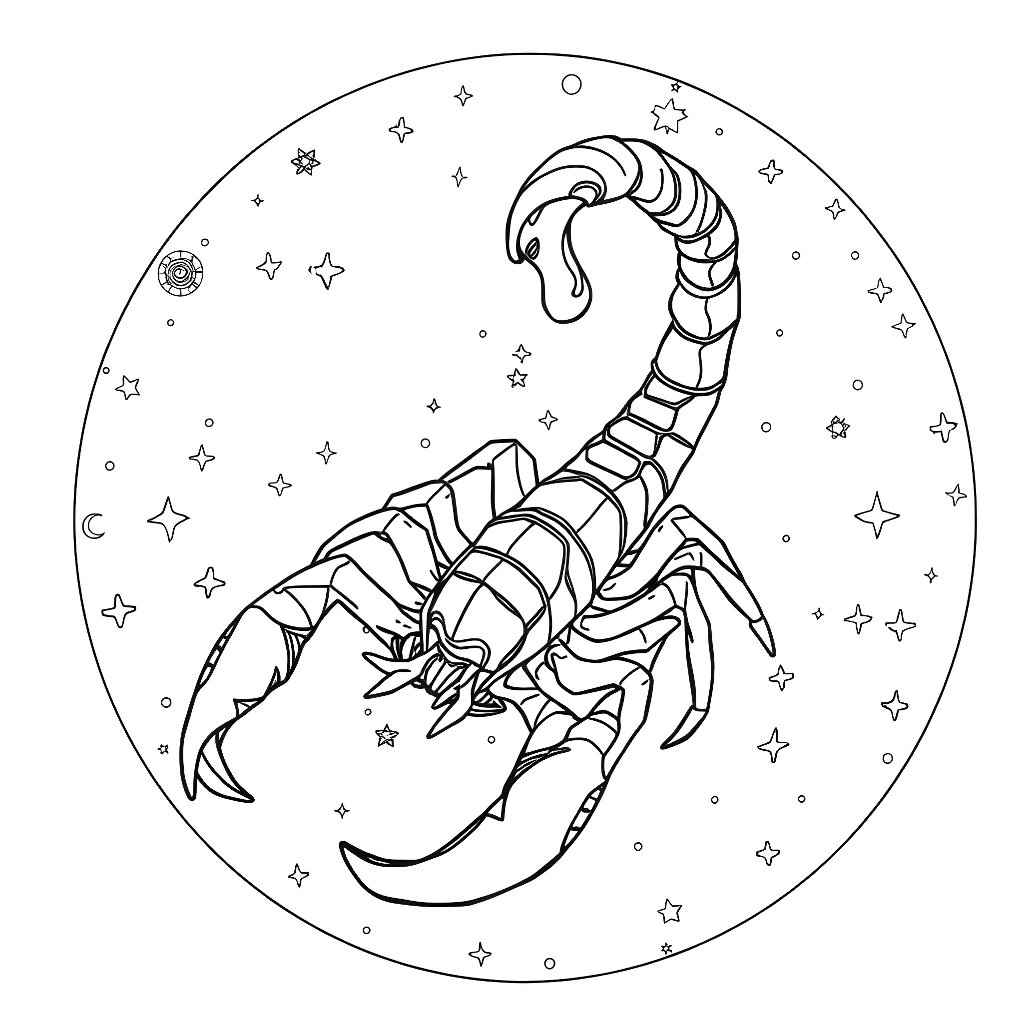 Best Scorpio Coloring Pages (Free Printable PDF)