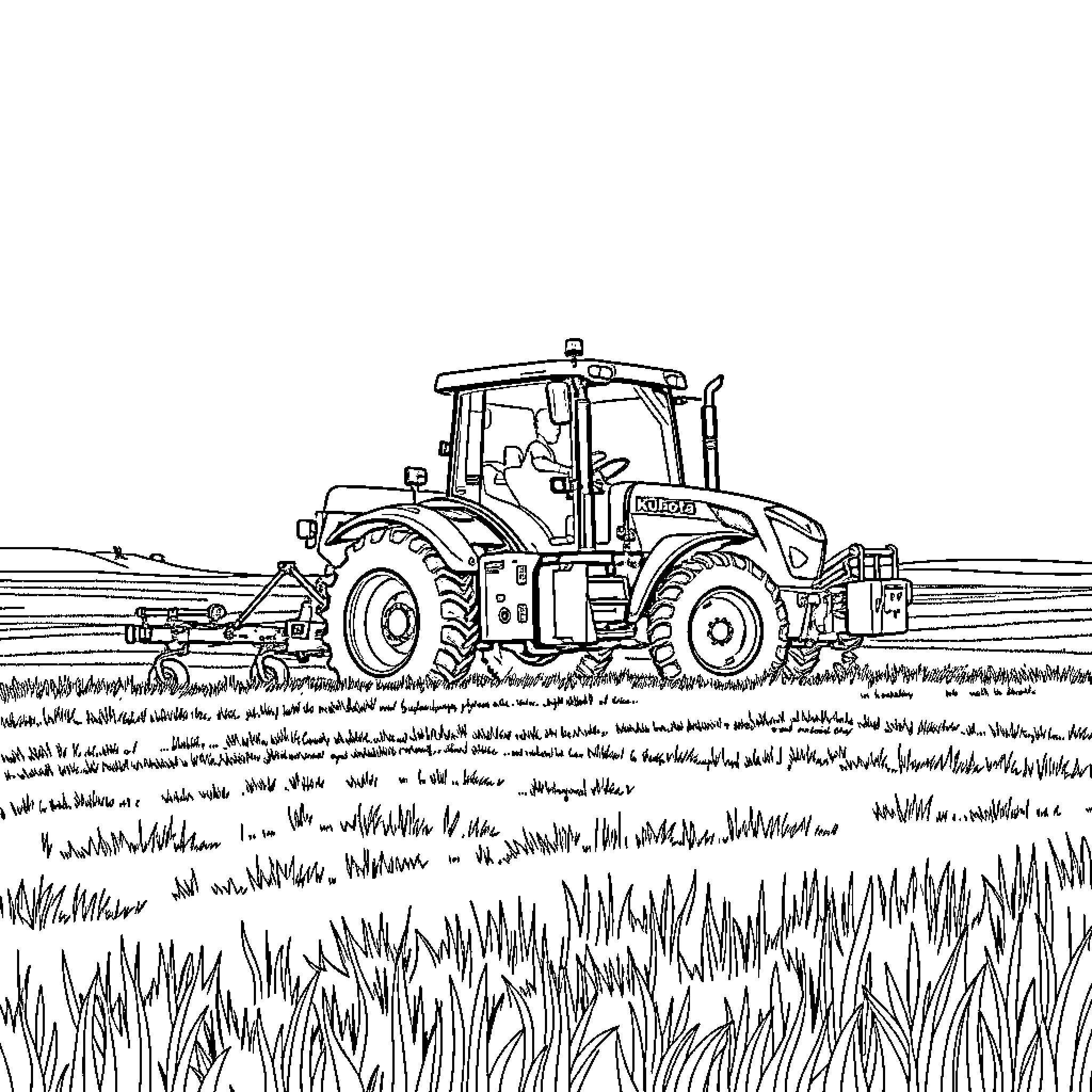 Best Kubota Coloring Pages (Free Printable PDF)