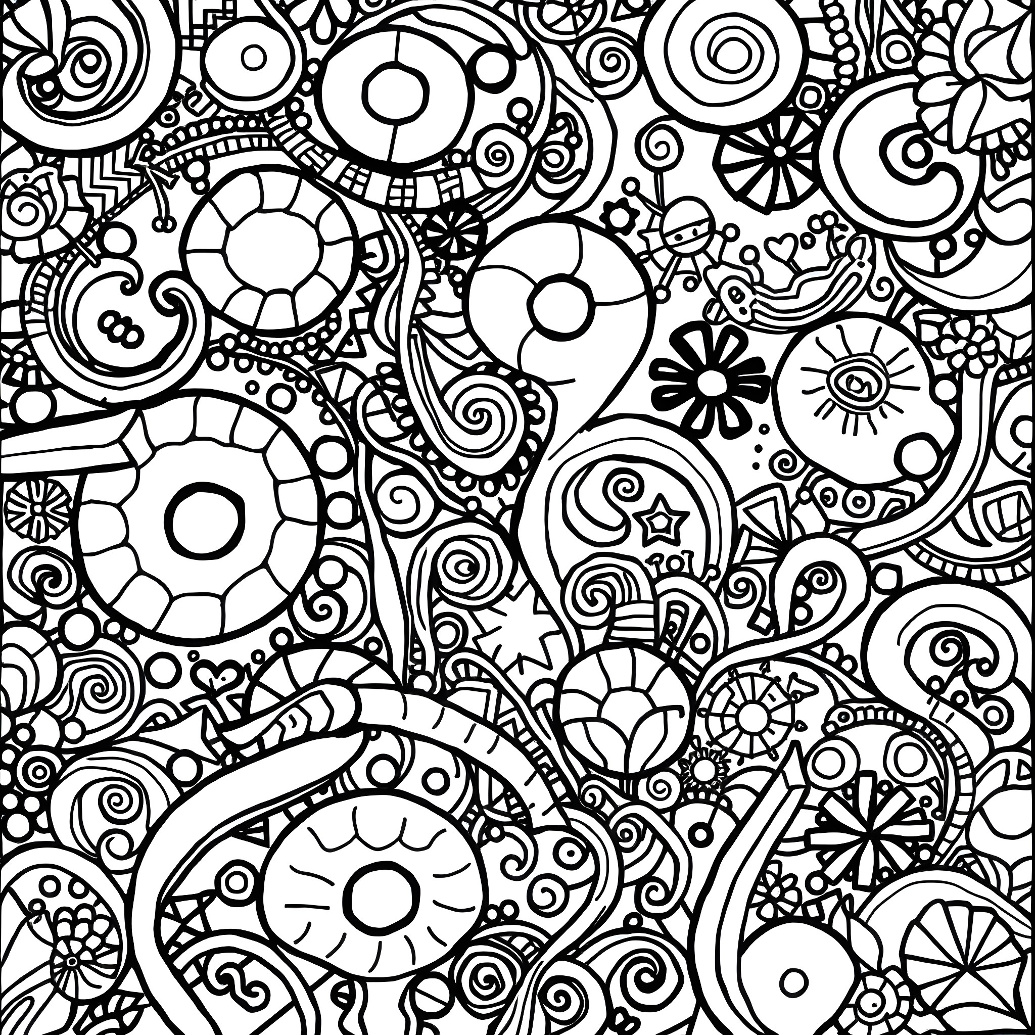 1 Best Zendoodle Coloring Pages (Free Printable PDFs)