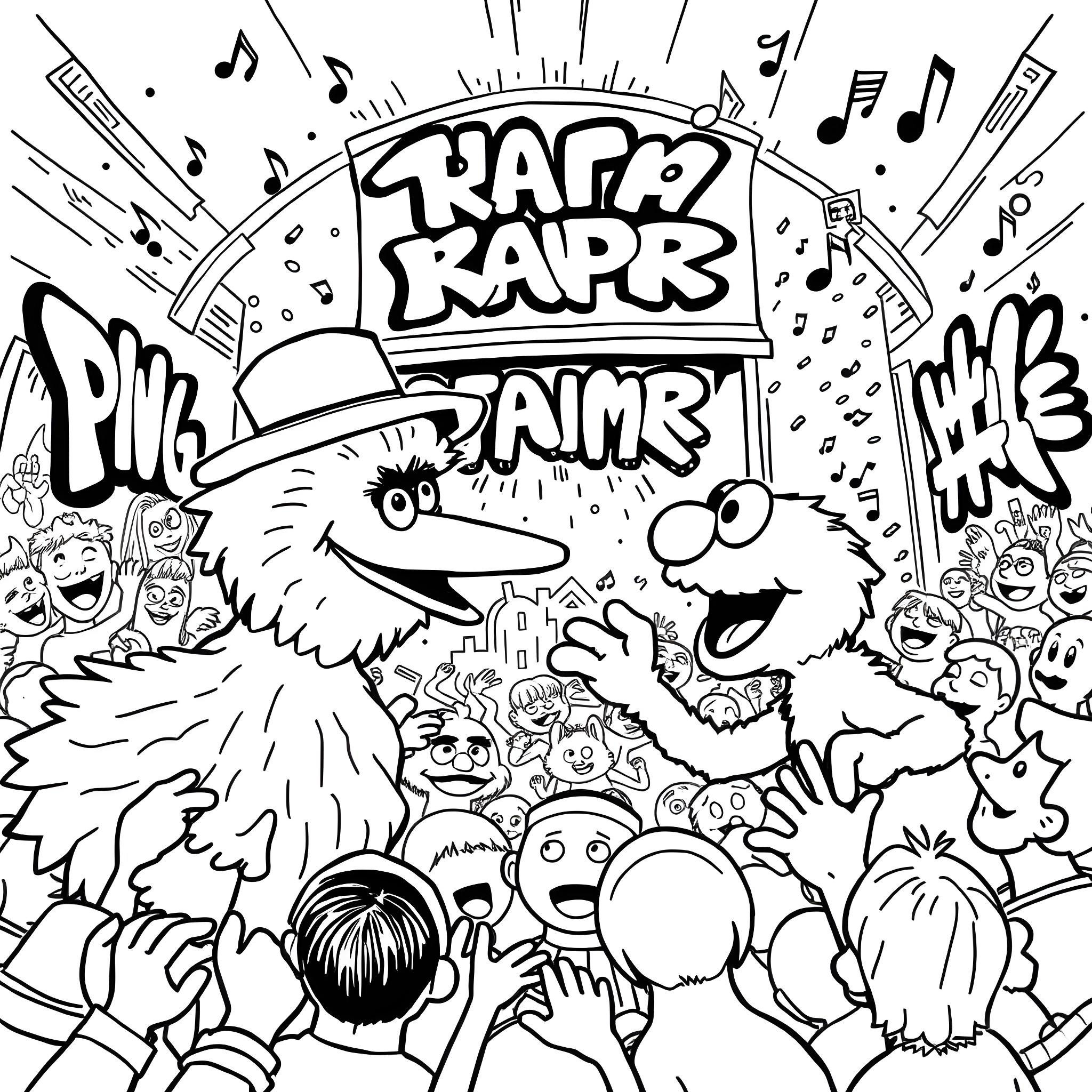 Best Big Bird Coloring Pages (Free Printable PDF)