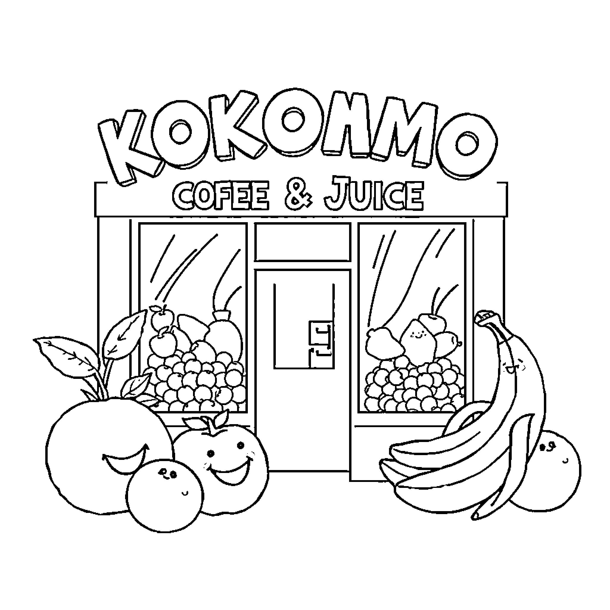 Best Fruit Coloring Pages (Free Printable PDF)