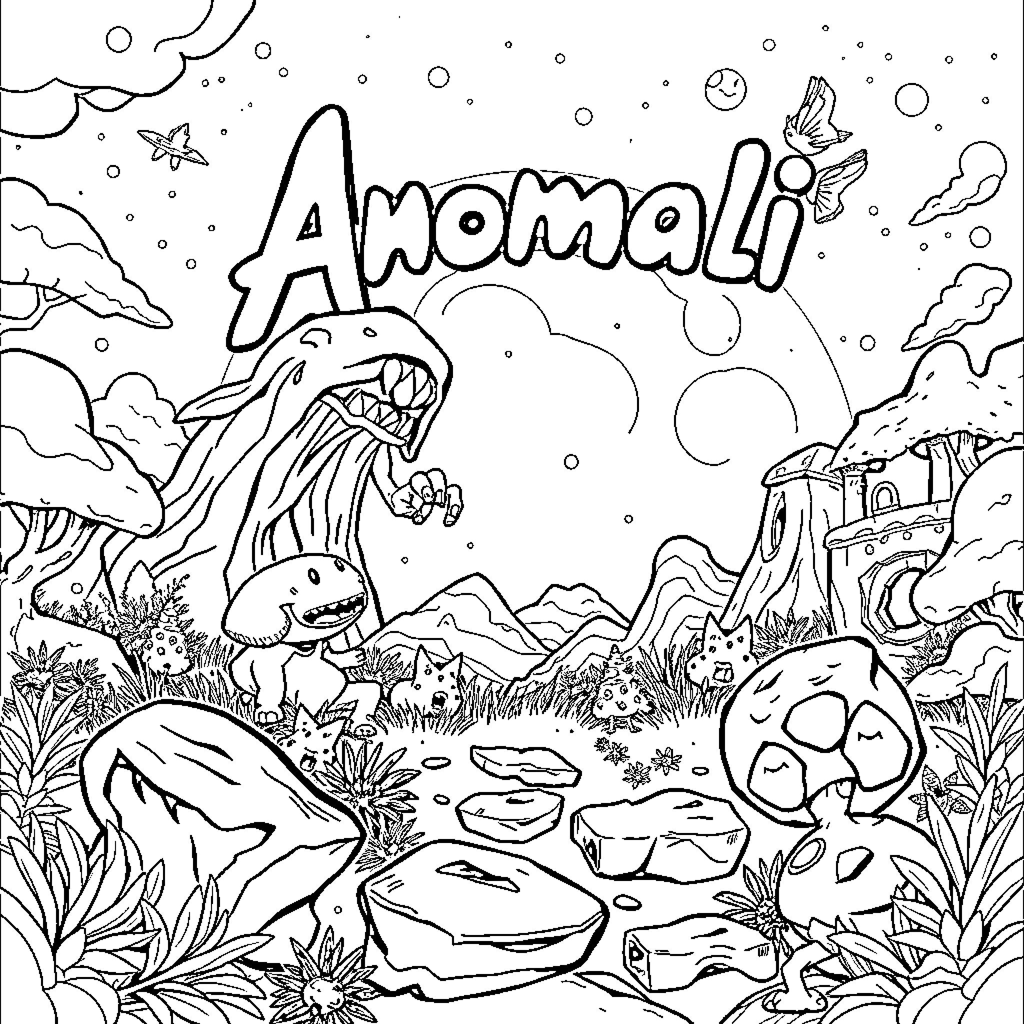 Best Game Anomaly Coloring Pages (Free Printable PDF)