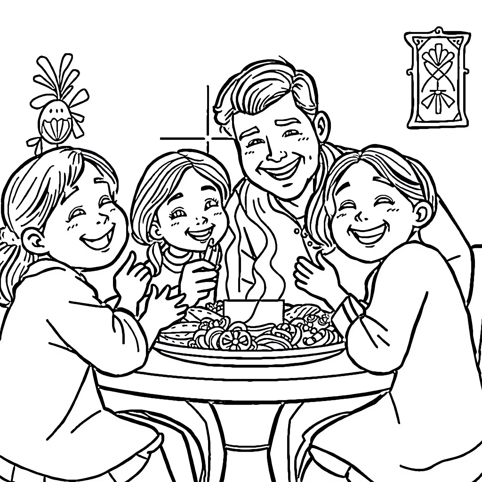 264 Best Family Coloring Pages (Free Printable PDFs)
