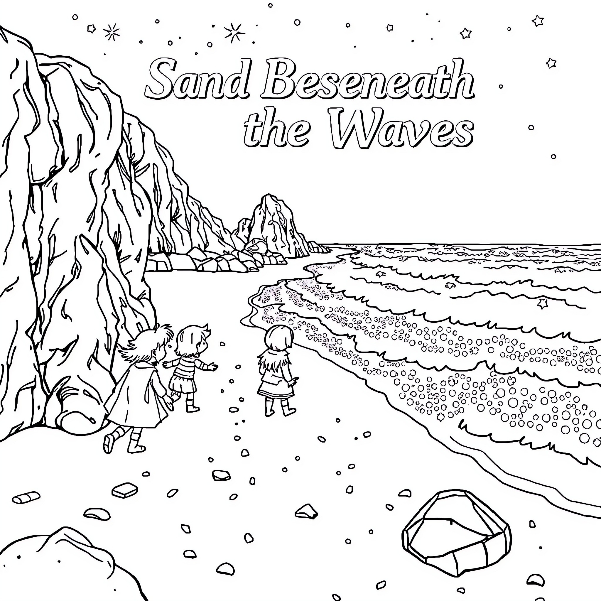 4 Best Sand Coloring Pages (Free Printable PDFs)