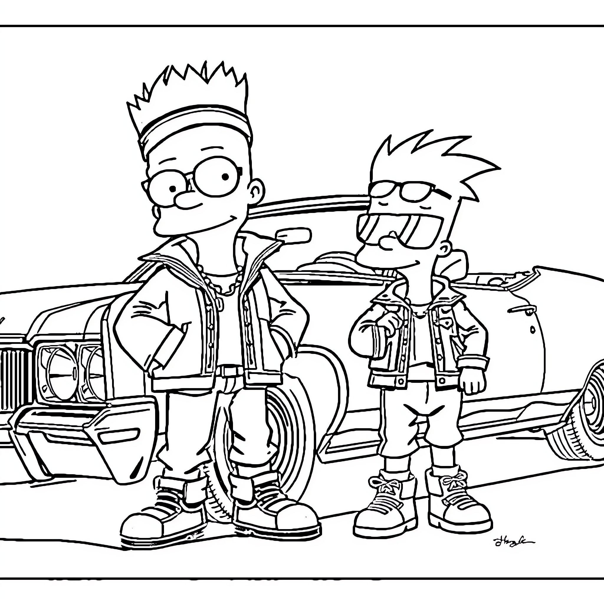 Best Bart Simpson Coloring Pages (Free Printable PDF)