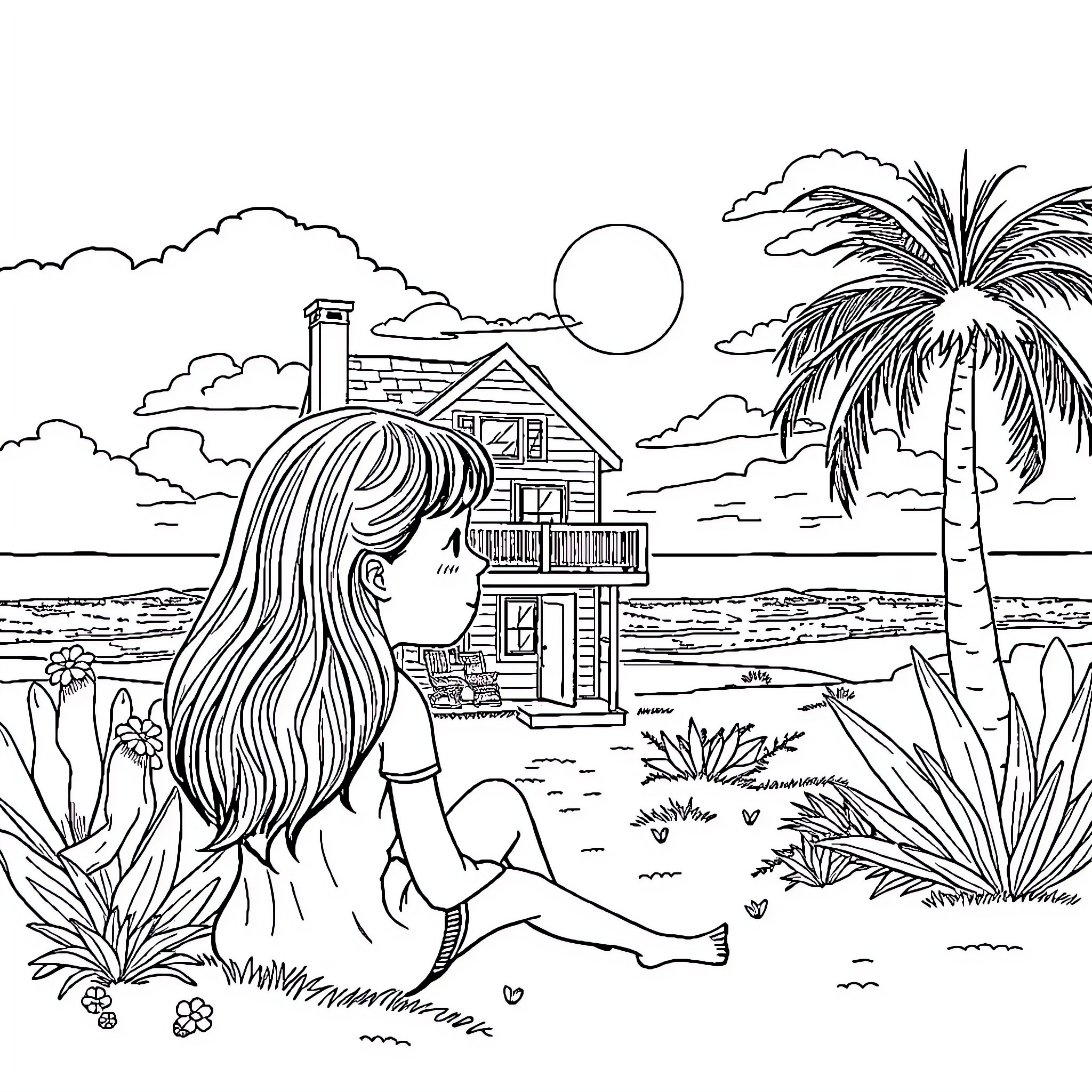 Best Summer Coloring Pages (Free Printable PDF)