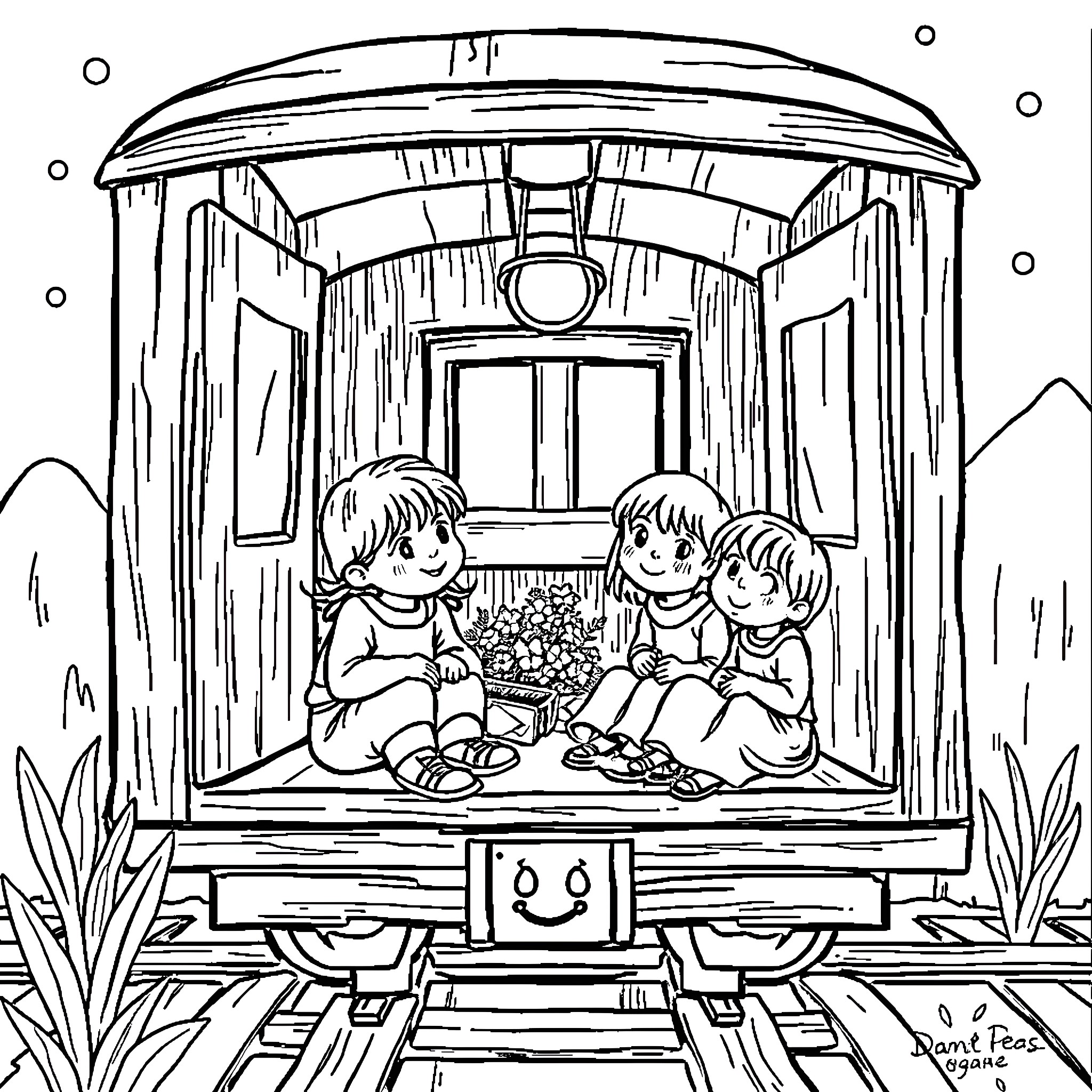 1 Best Boxcar Children Coloring Pages (Free Printable PDFs)