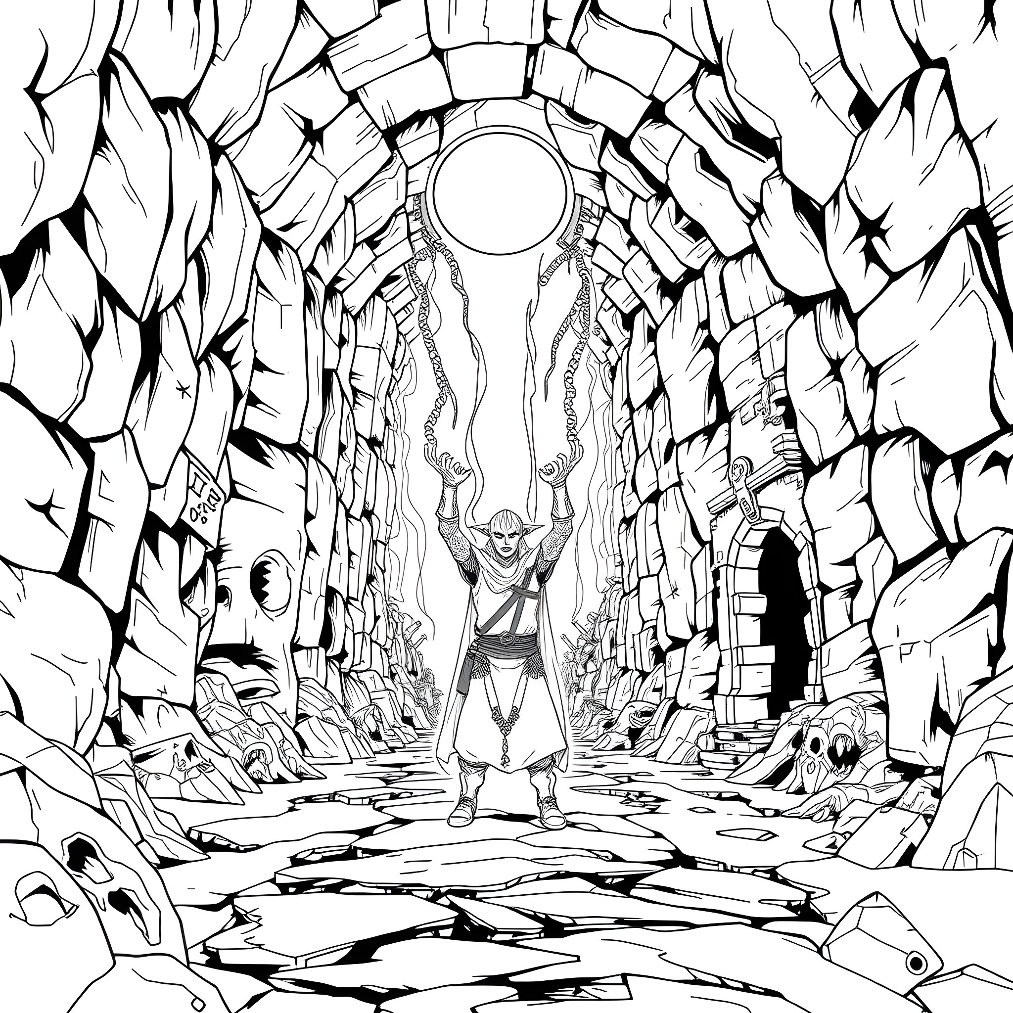 Best Solo Leveling Coloring Pages (Free Printable PDF)