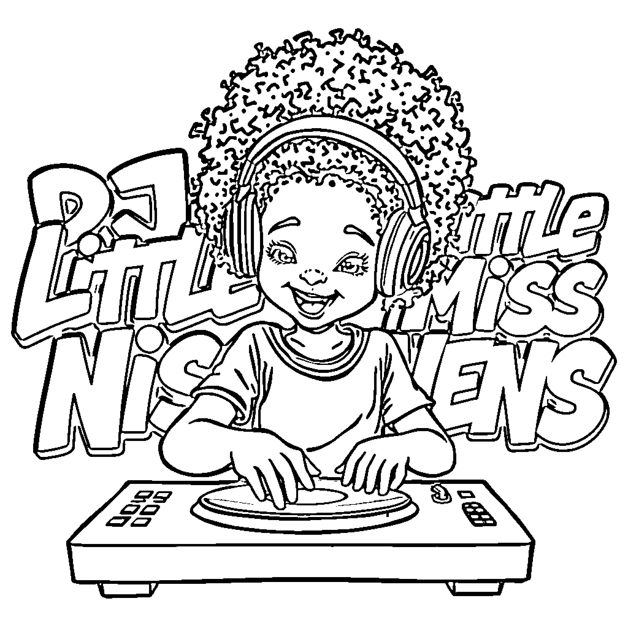 Best DJ Coloring Pages (Free Printable PDF)