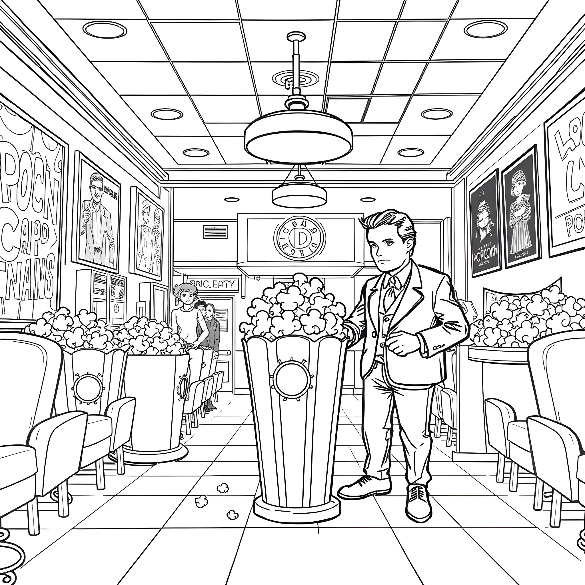 Best Theater Manager Coloring Pages (Free Printable PDF)