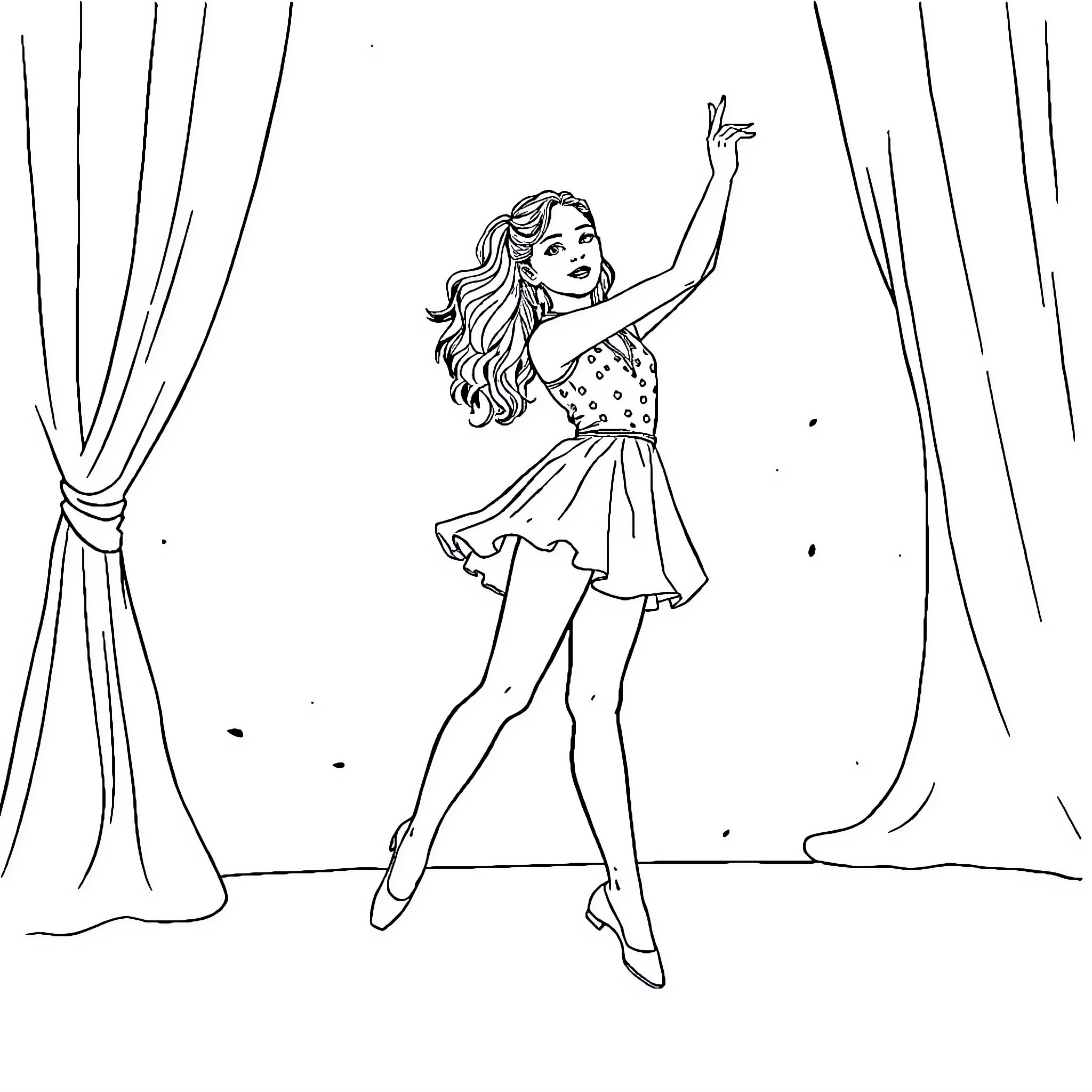 Best Maddie Ziegler Coloring Pages (Free Printable PDF)