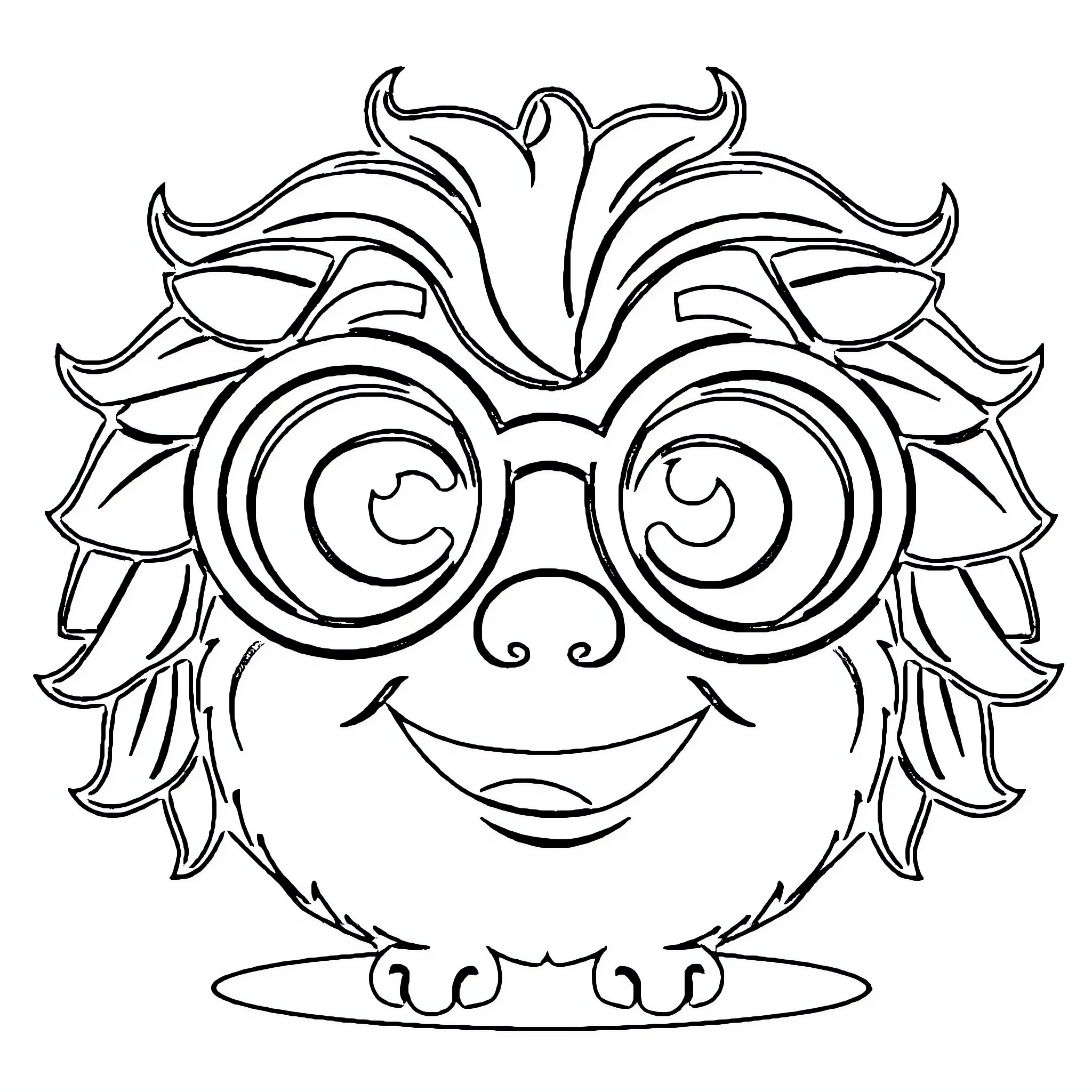 Best Black and White Coloring Pages (Free Printable PDF)