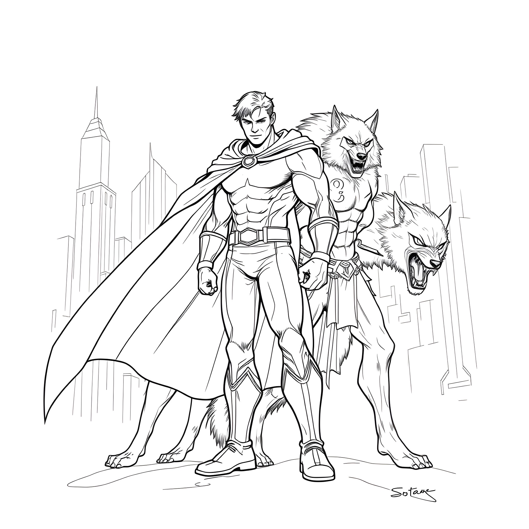 37 Best Superhero Coloring Pages (Free Printable PDFs)