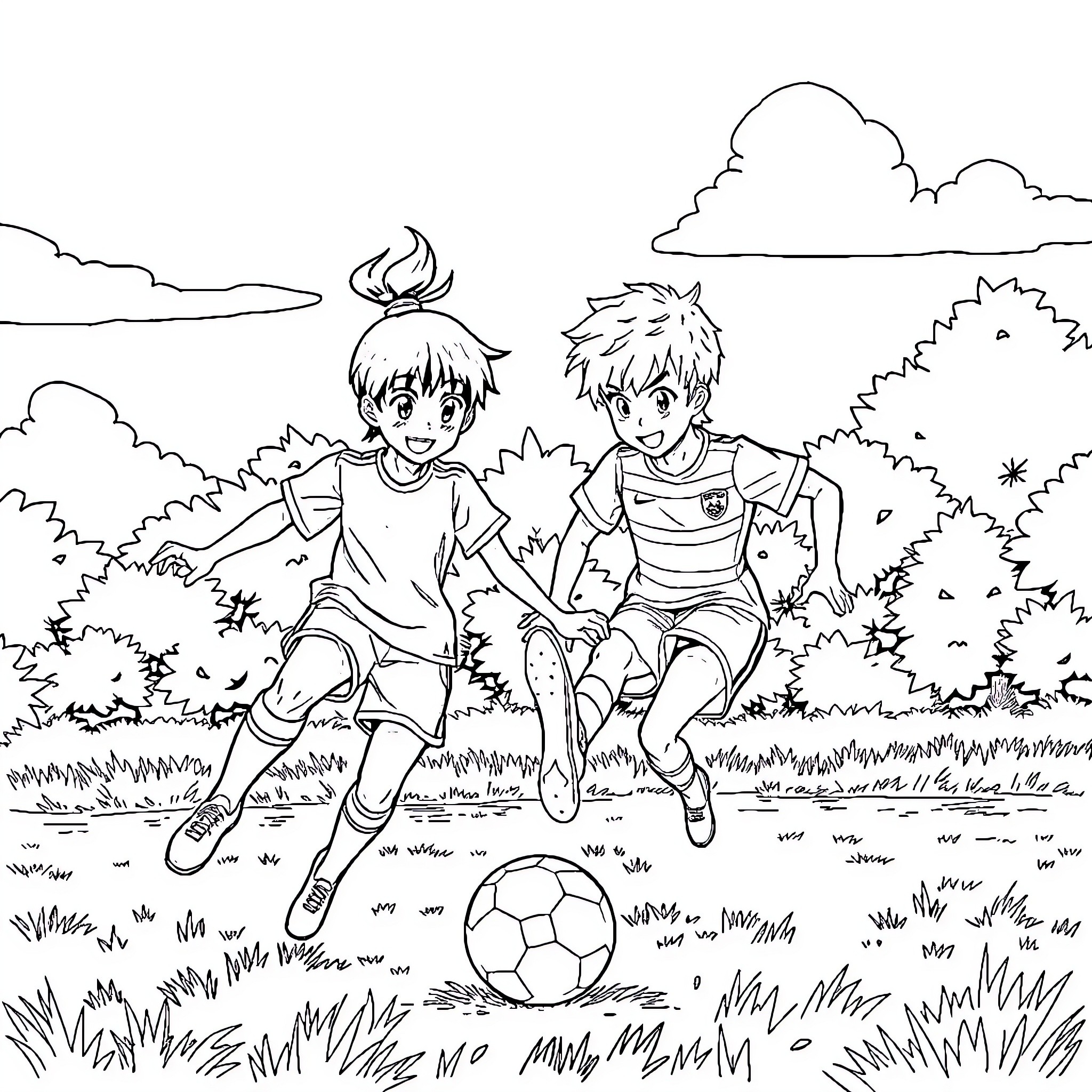 Best Sangoku Coloring Pages (Free Printable PDF)