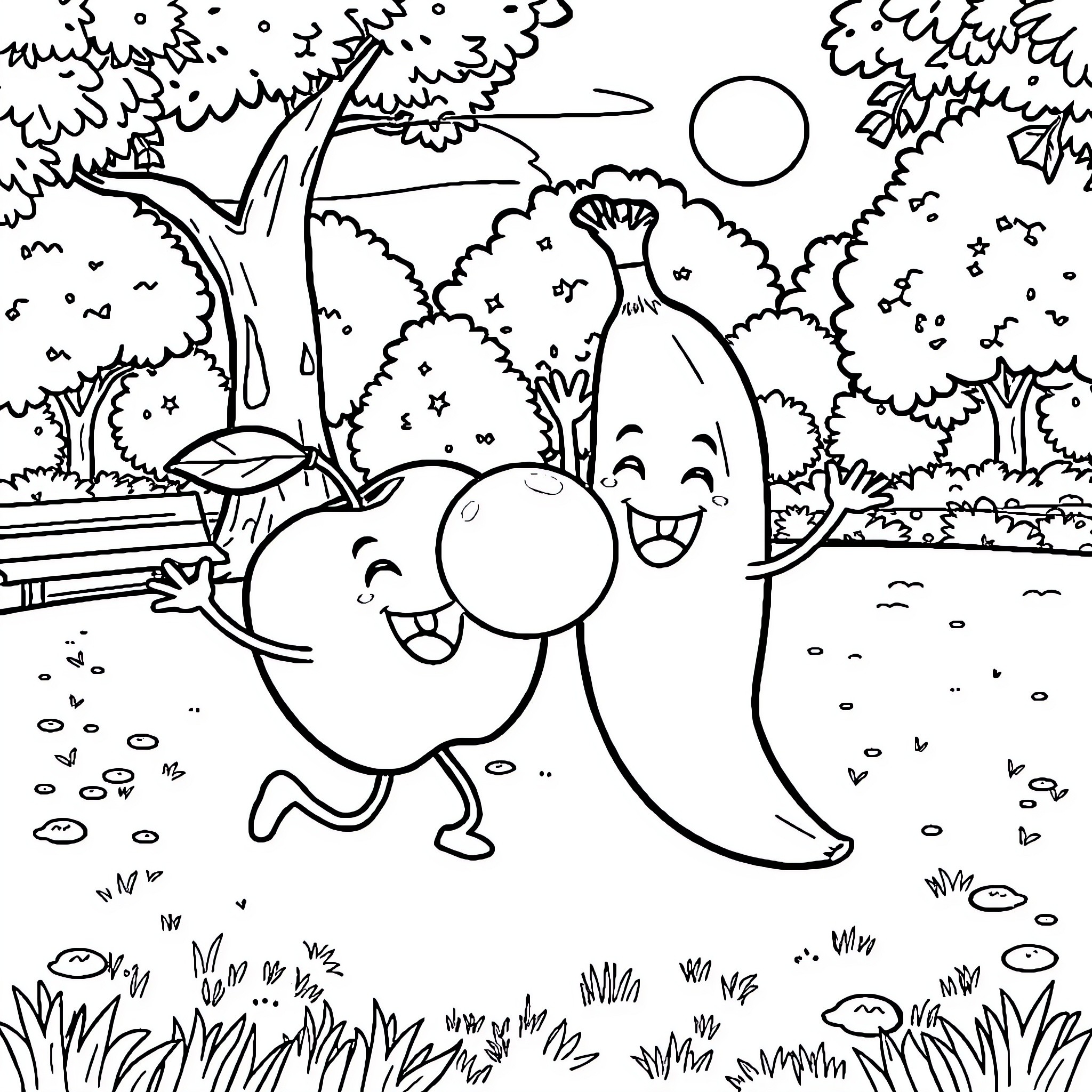 Best Fruit Coloring Pages (Free Printable PDF)