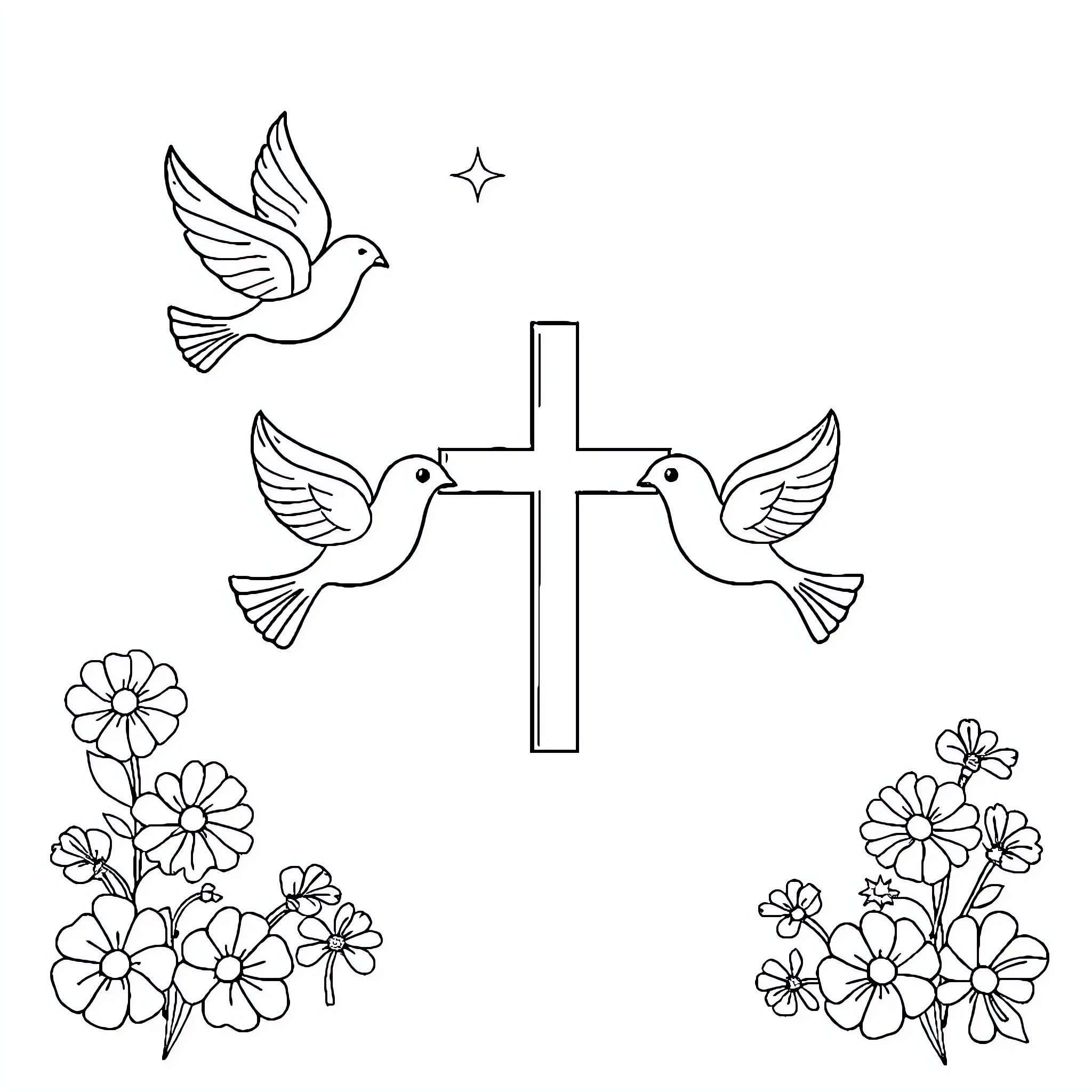 Best Christening Coloring Pages (Free Printable PDF)