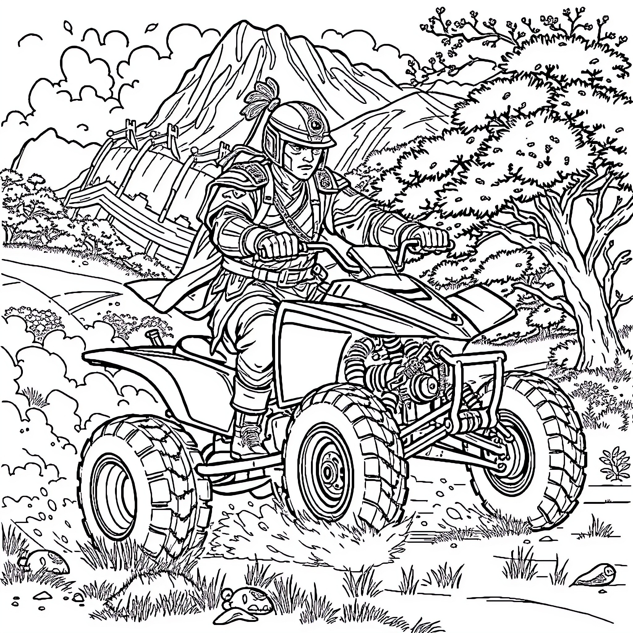 40 Best Sangoku Coloring Pages (Free Printable PDFs)