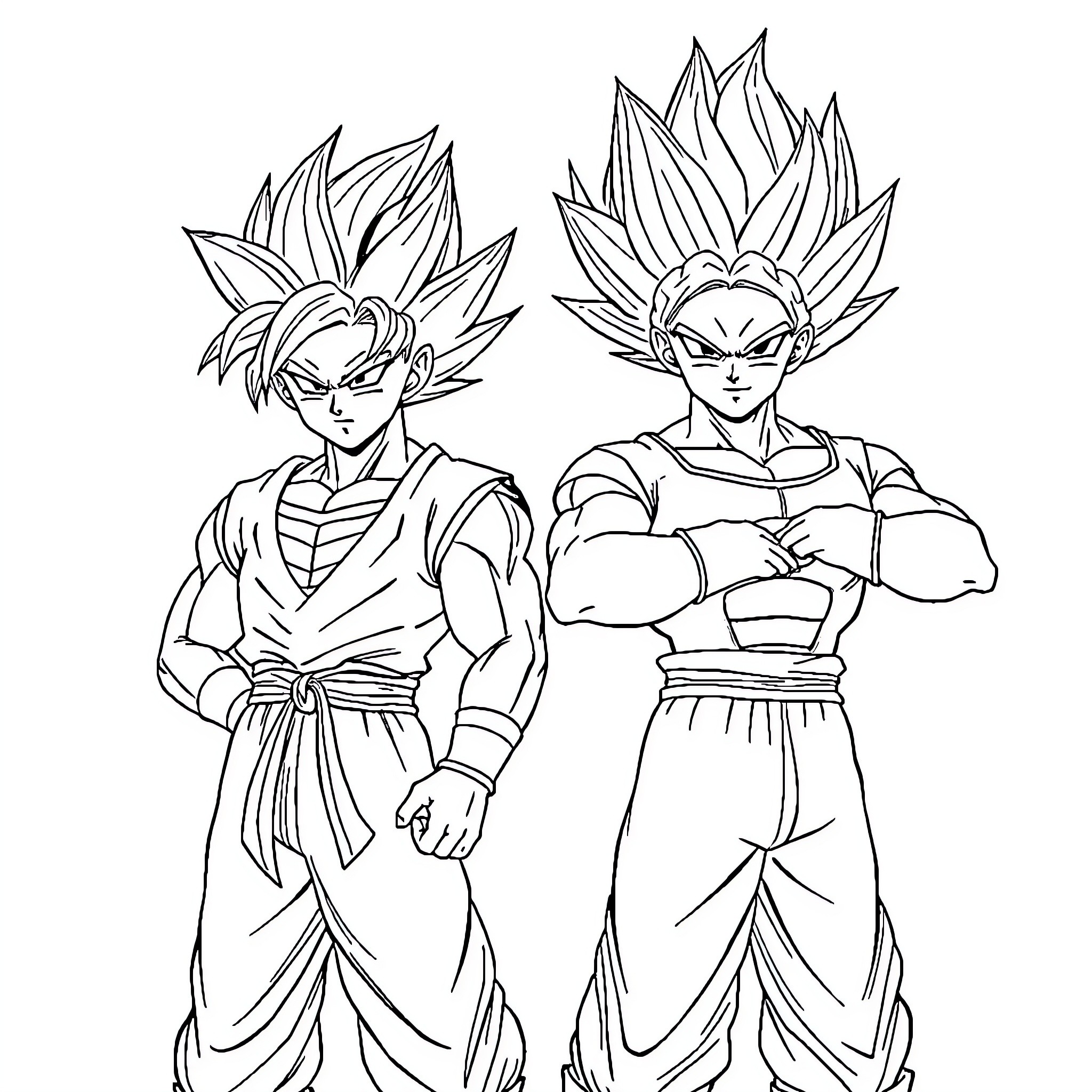 Best Goku Coloring Pages (Free Printable PDF)