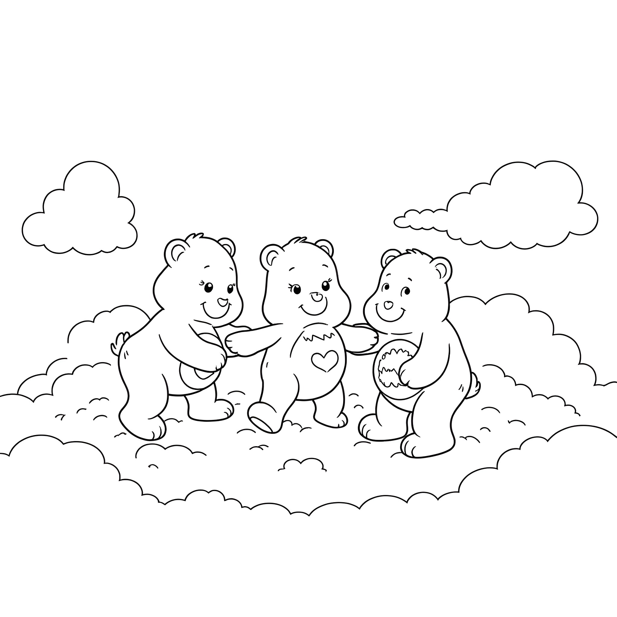 Best Care Bear Coloring Pages (Free Printable PDF)