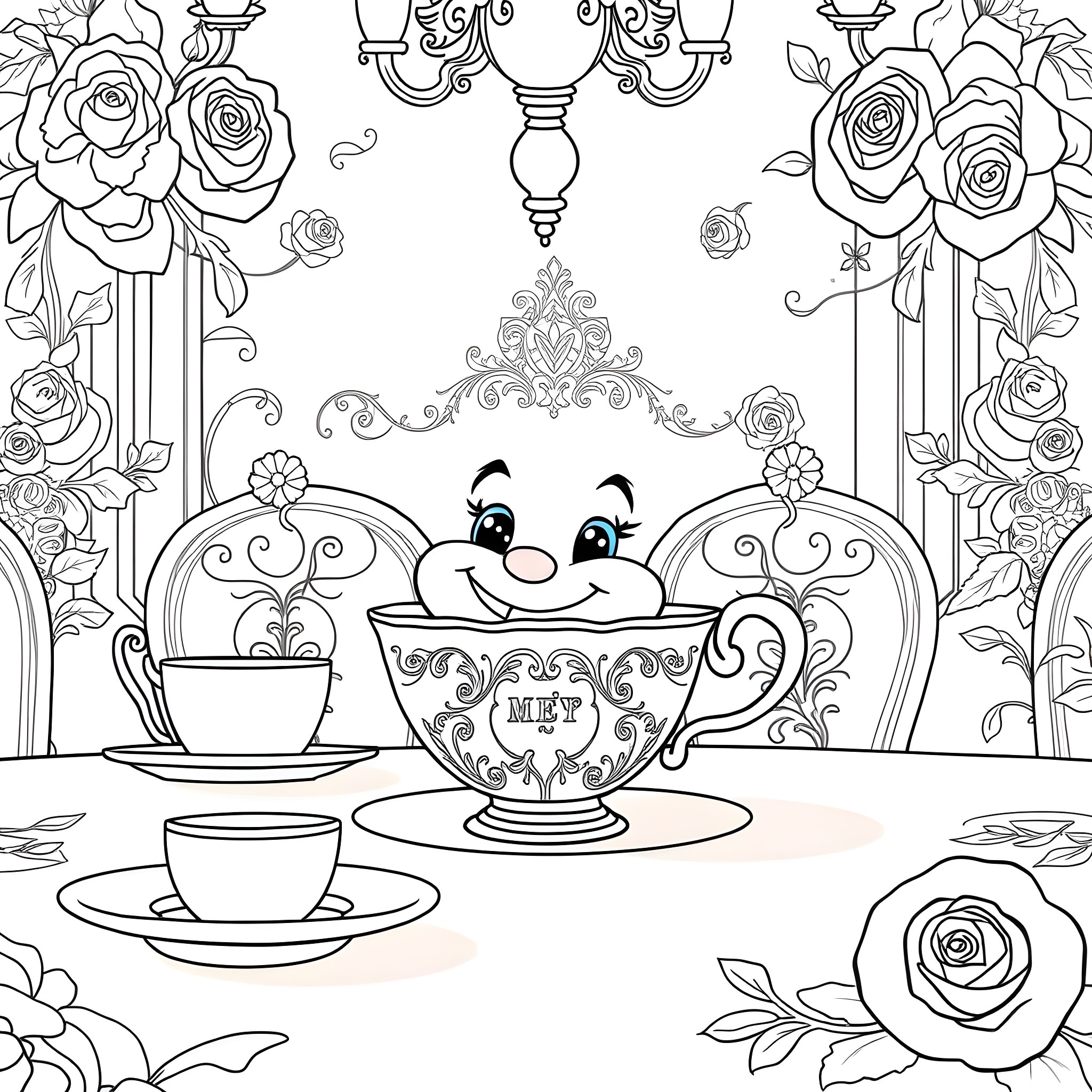 Best Chip Coloring Pages (Free Printable PDF)