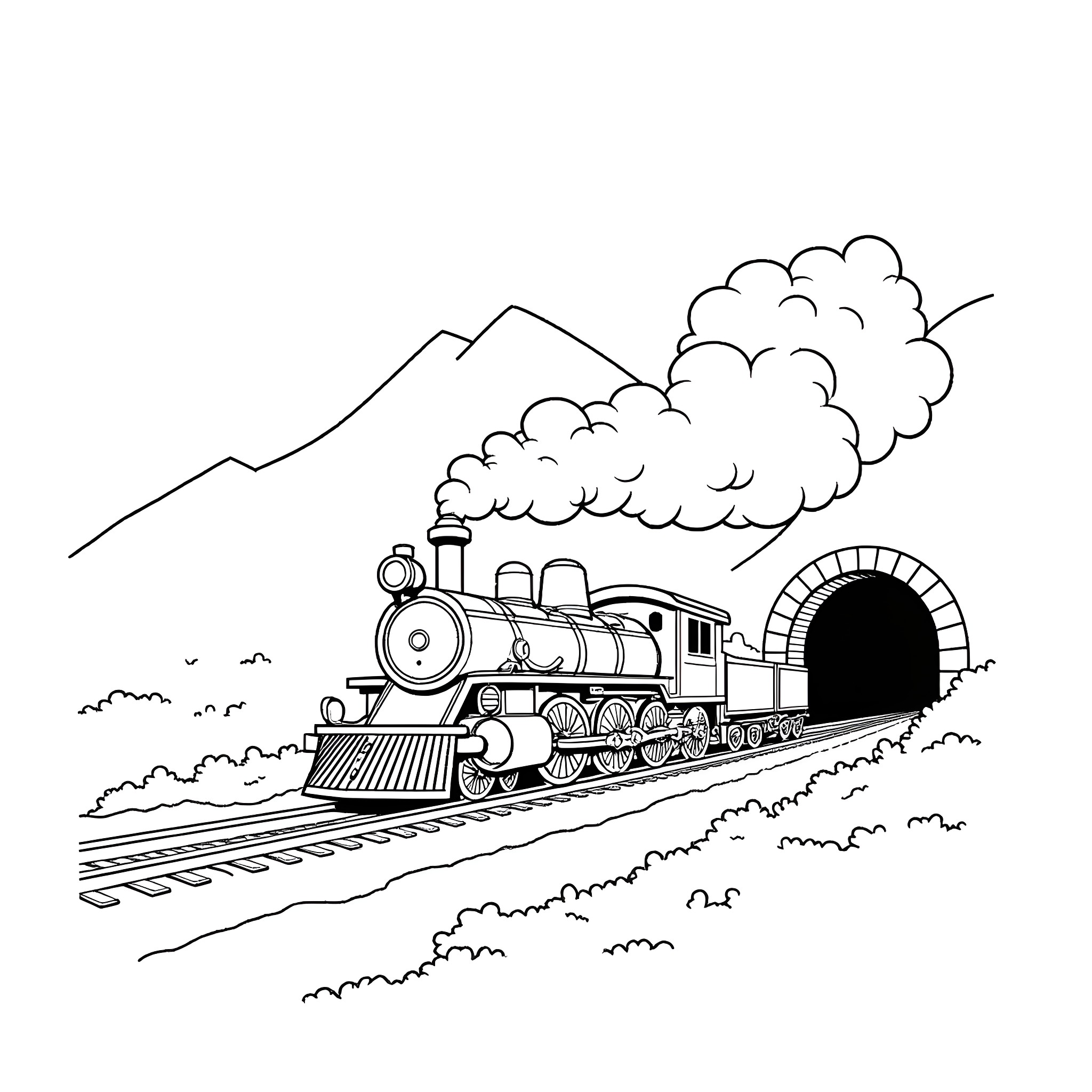 2 Best Railroad Coloring Pages (Free Printable PDFs)