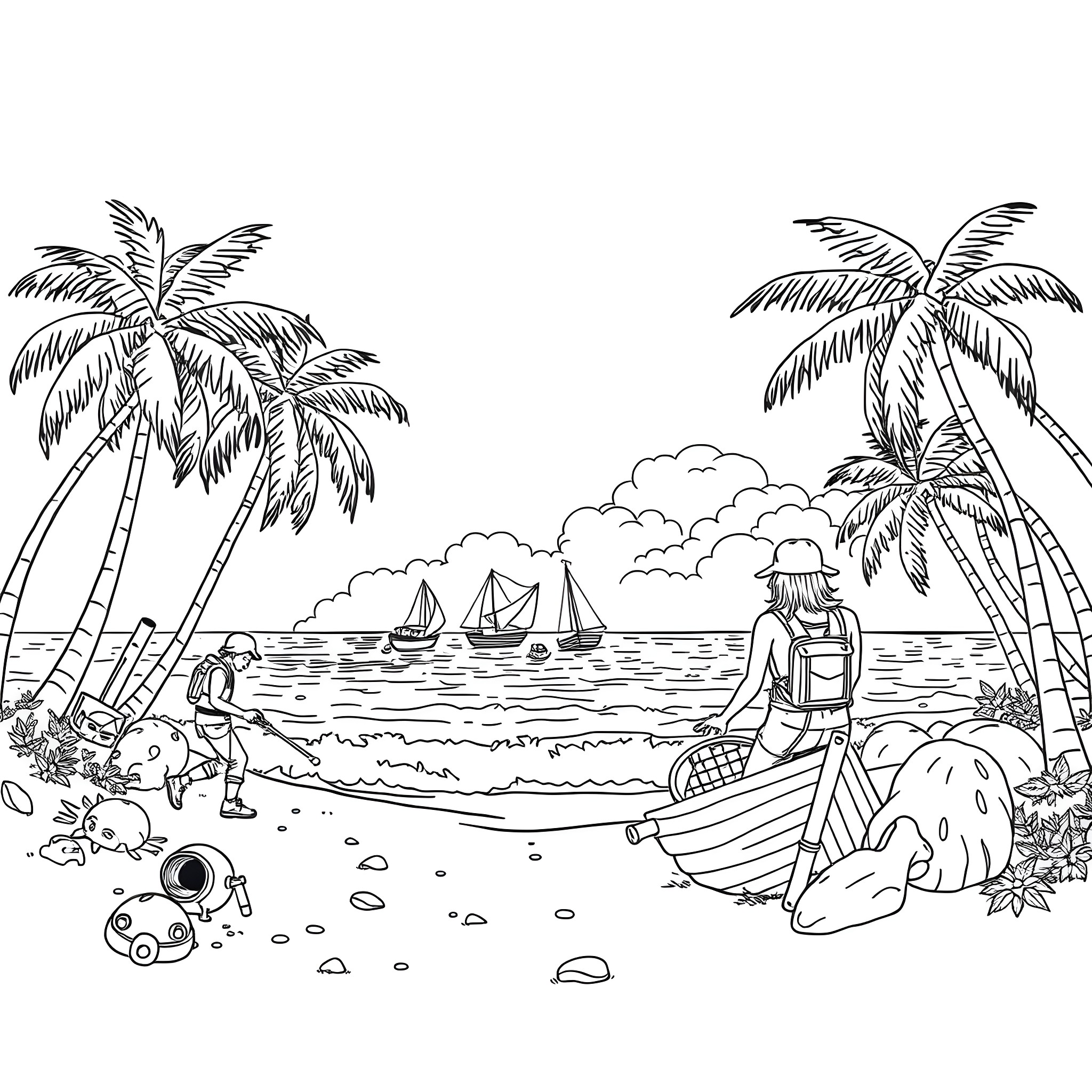 Best Outer Banks Coloring Pages (Free Printable PDF)
