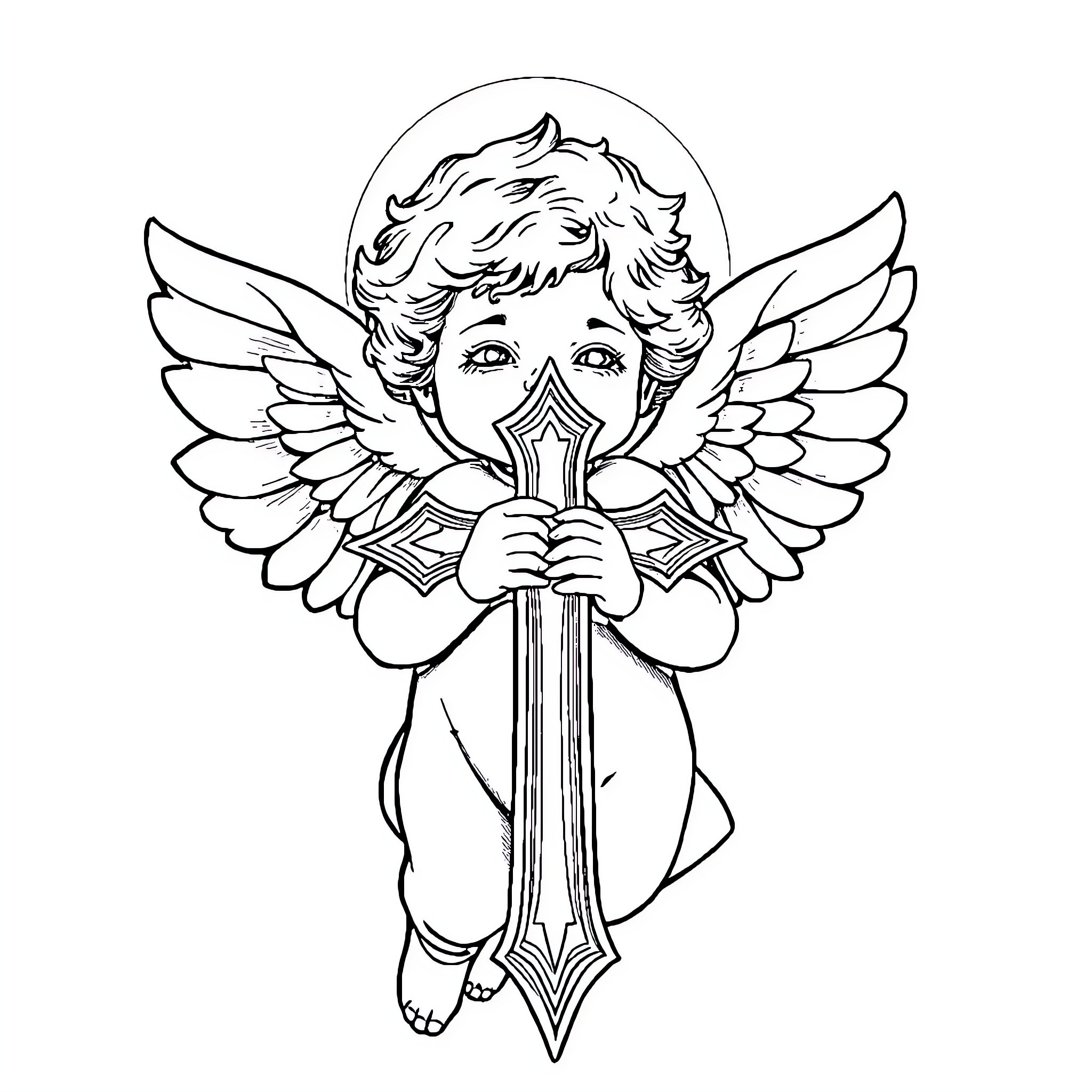 Best Cherub Coloring Pages (Free Printable PDF)