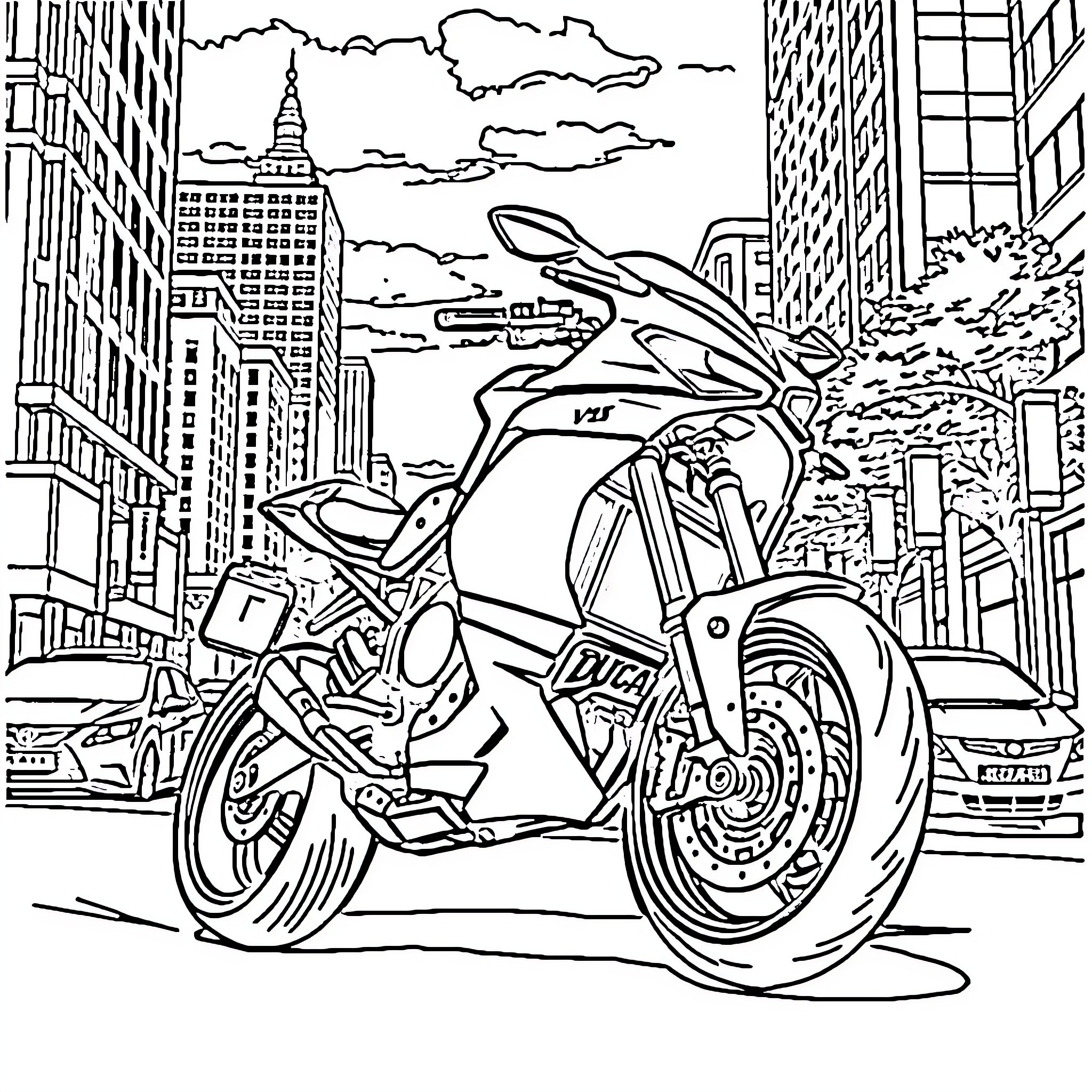 6 Best Ducati Coloring Pages (Free Printable PDFs)