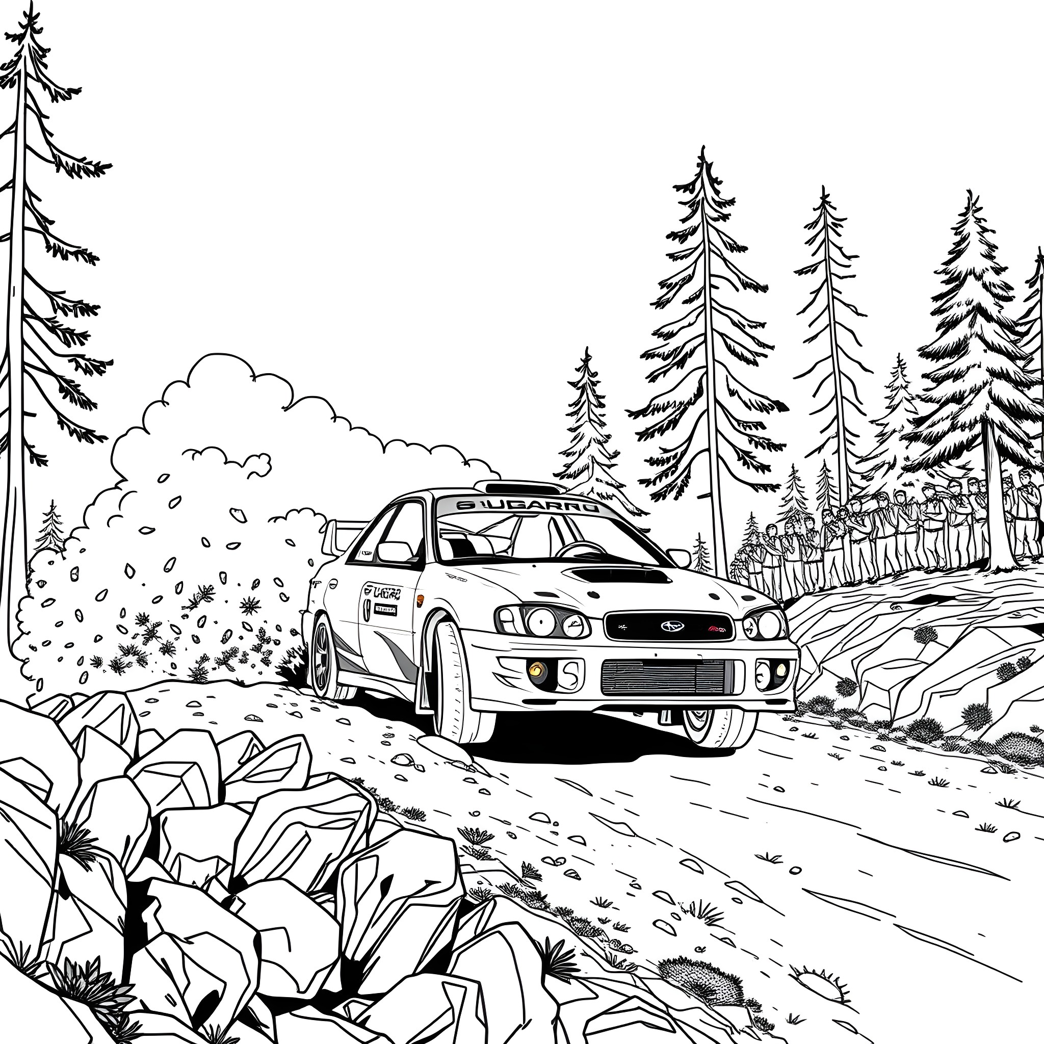 Best Subaru Coloring Pages (Free Printable PDF)