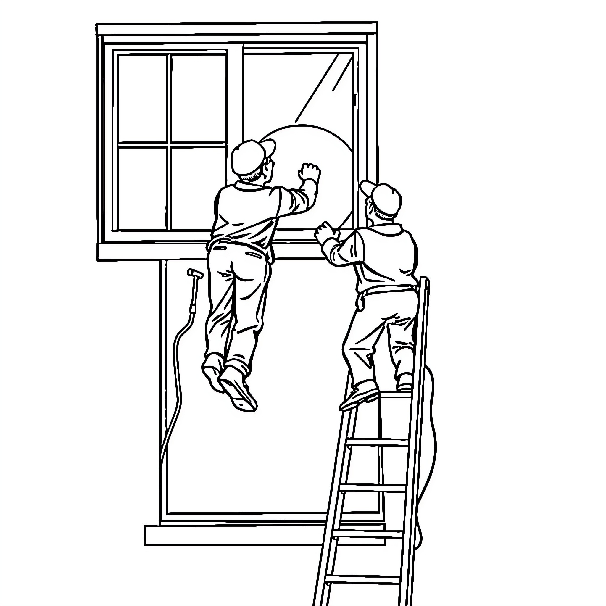 4 Best Window Cleaner Coloring Pages (Free Printable PDFs)