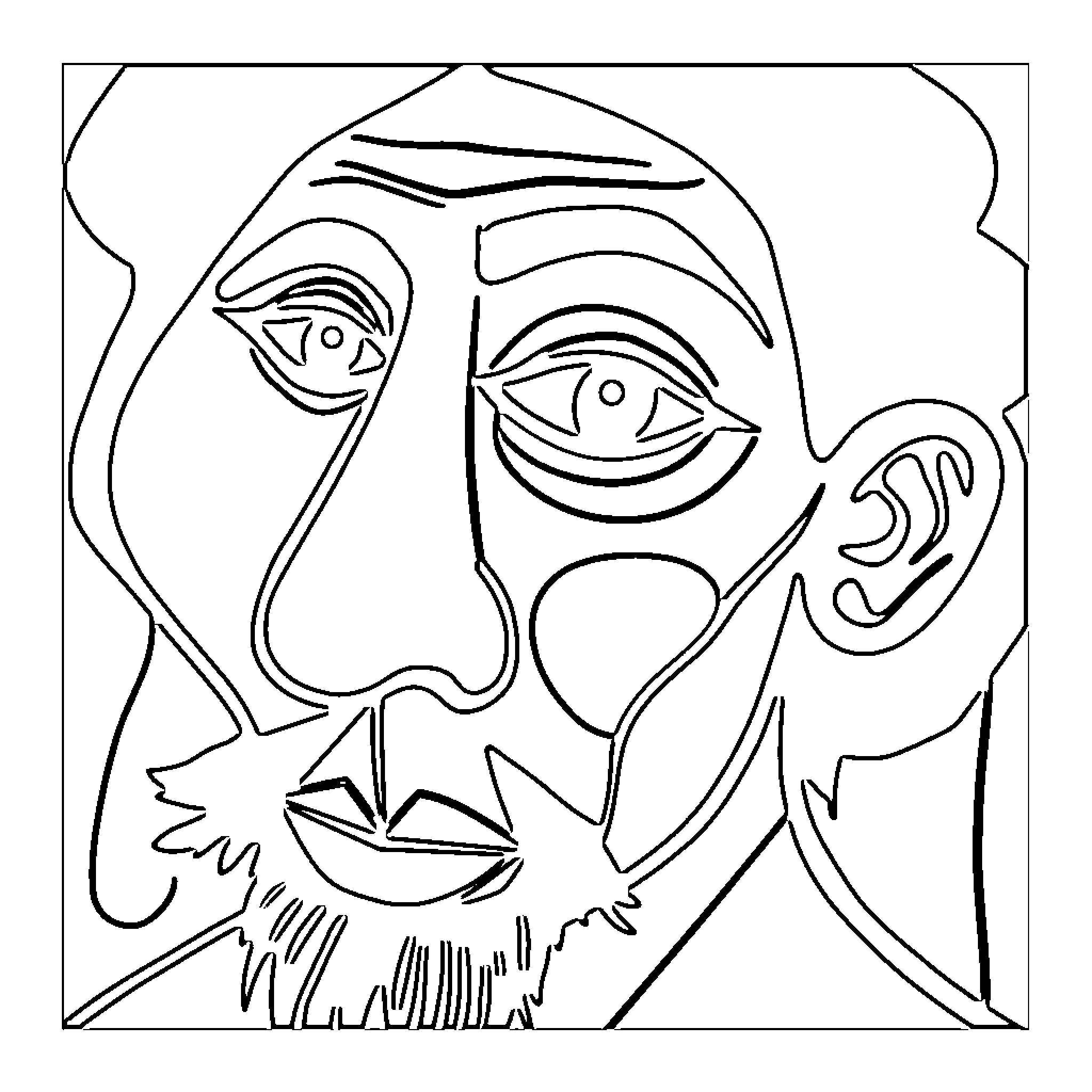 Best Portrait Coloring Pages (Free Printable PDF)
