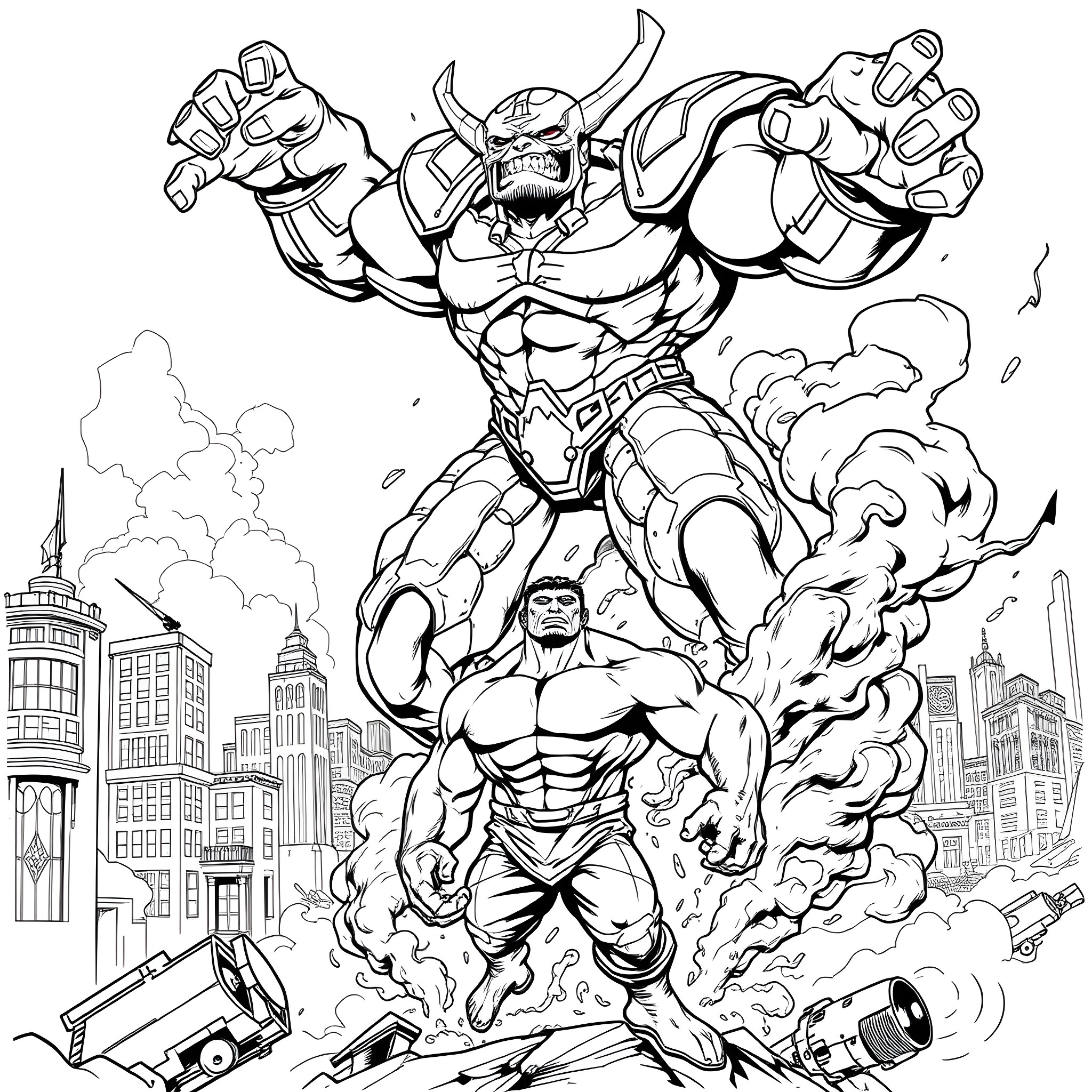 Best Abomination Coloring Pages (Free Printable PDF)