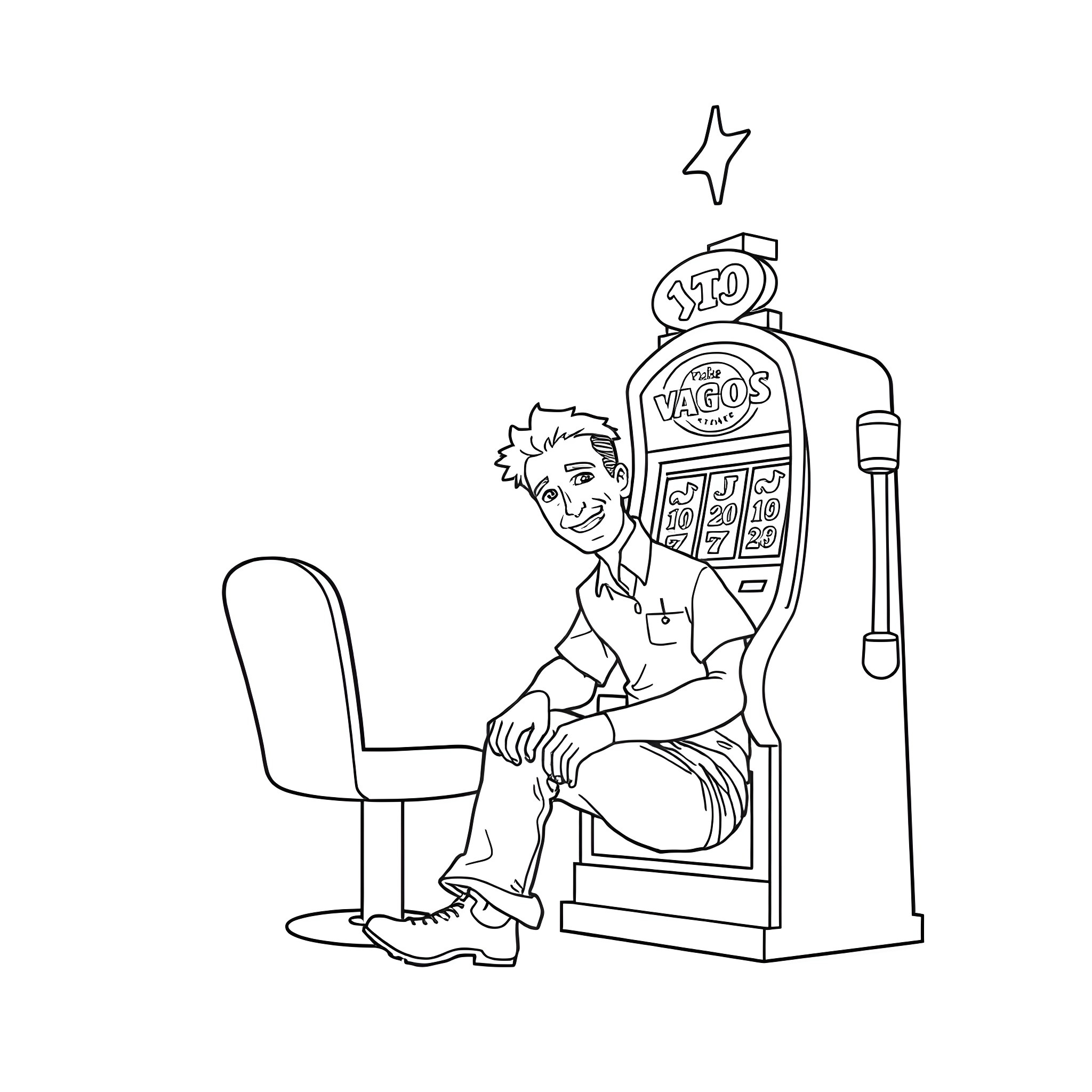 1 Best Slot Machine Coloring Pages (Free Printable PDFs)