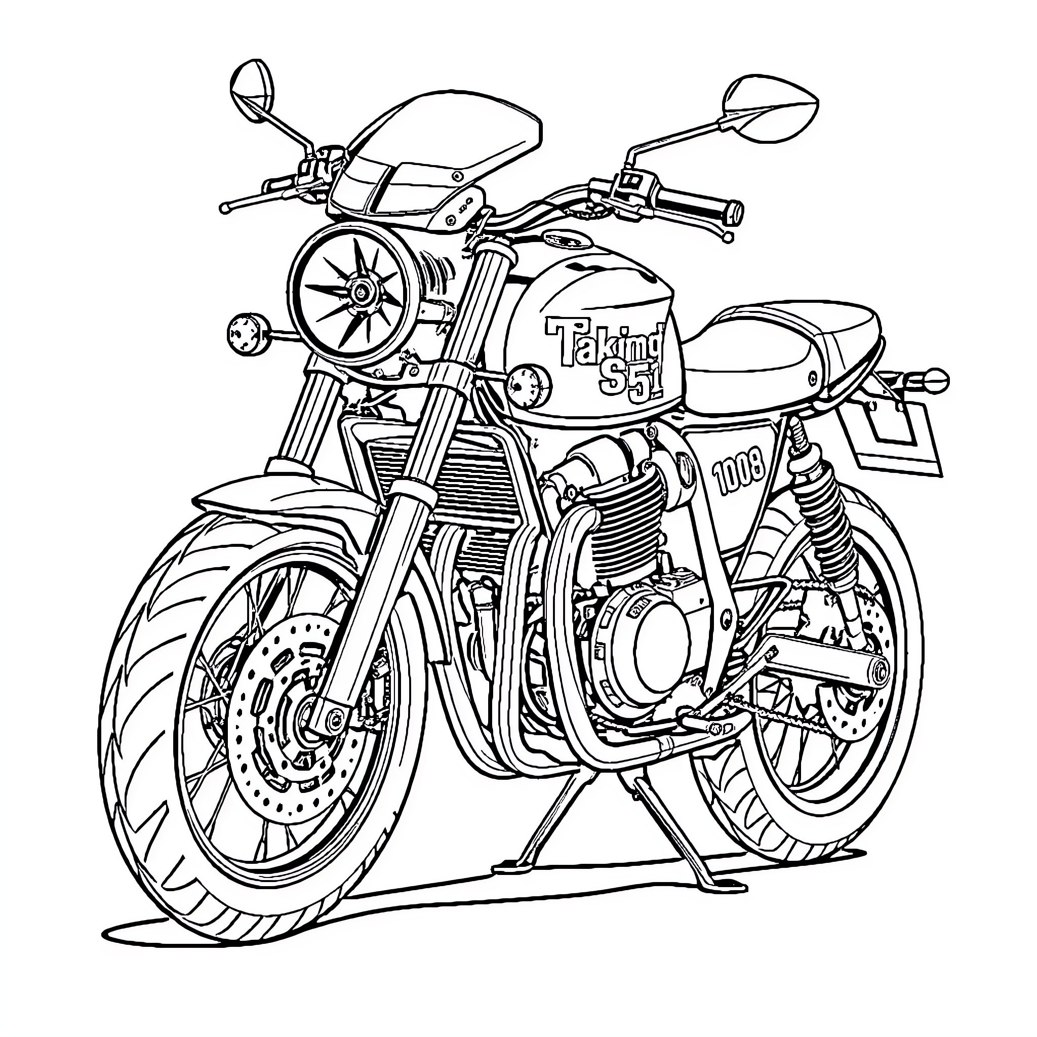 Best Simson S51 Coloring Pages (Free Printable PDF)