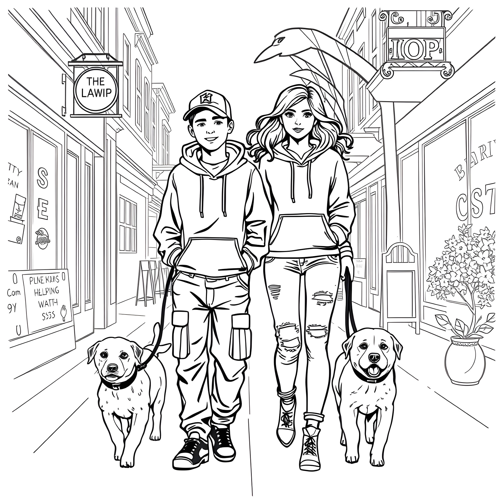 Best Teen Coloring Pages (Free Printable PDF)