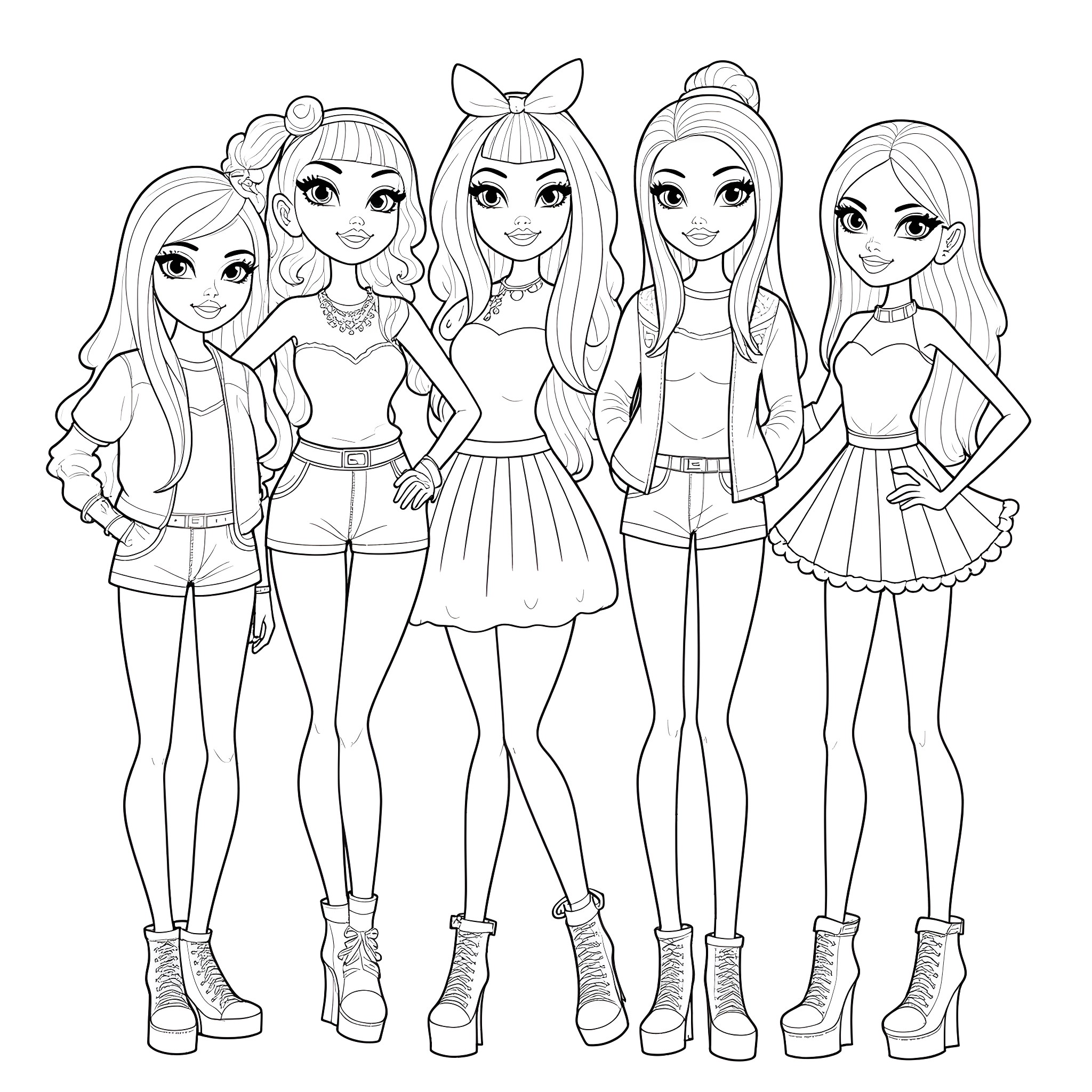Best Monster High Coloring Pages (Free Printable PDF)