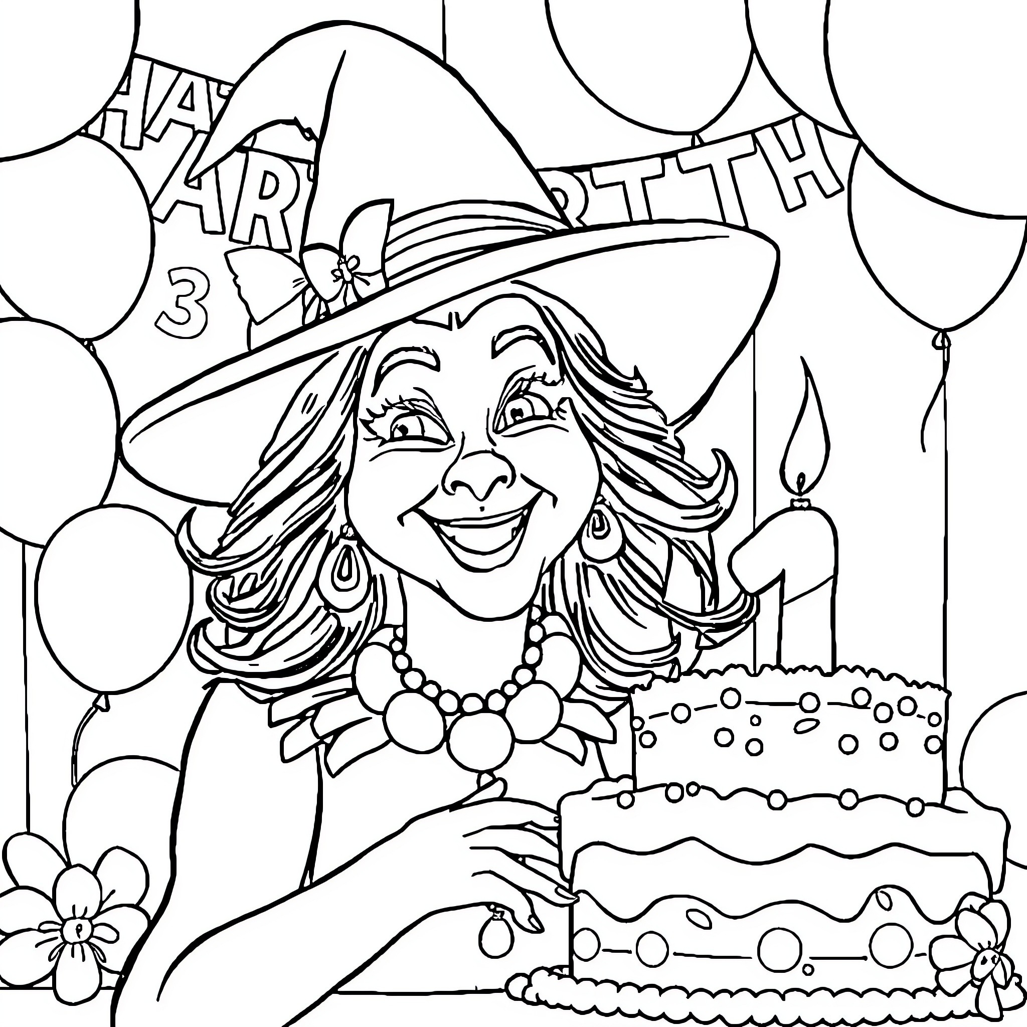 Best Elphaba Coloring Pages (Free Printable PDF)